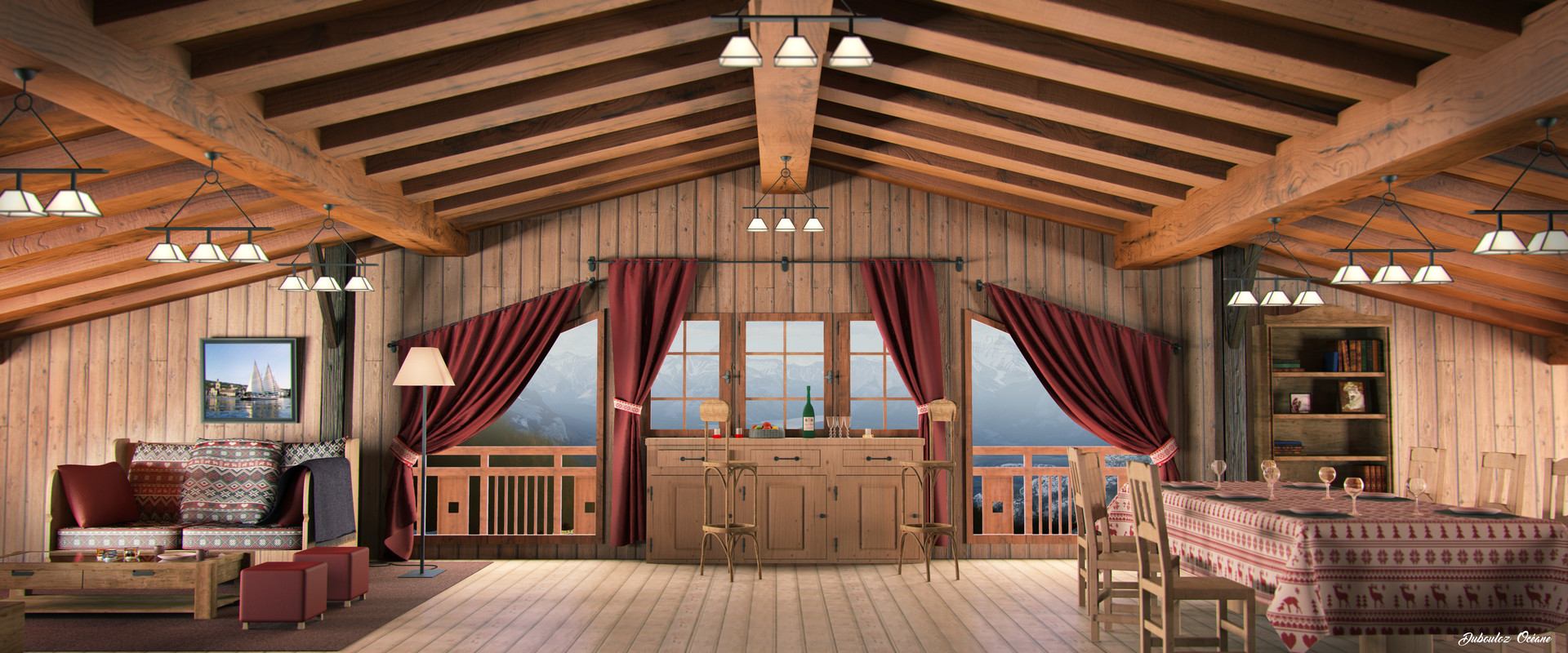 ArtStation - Inside house