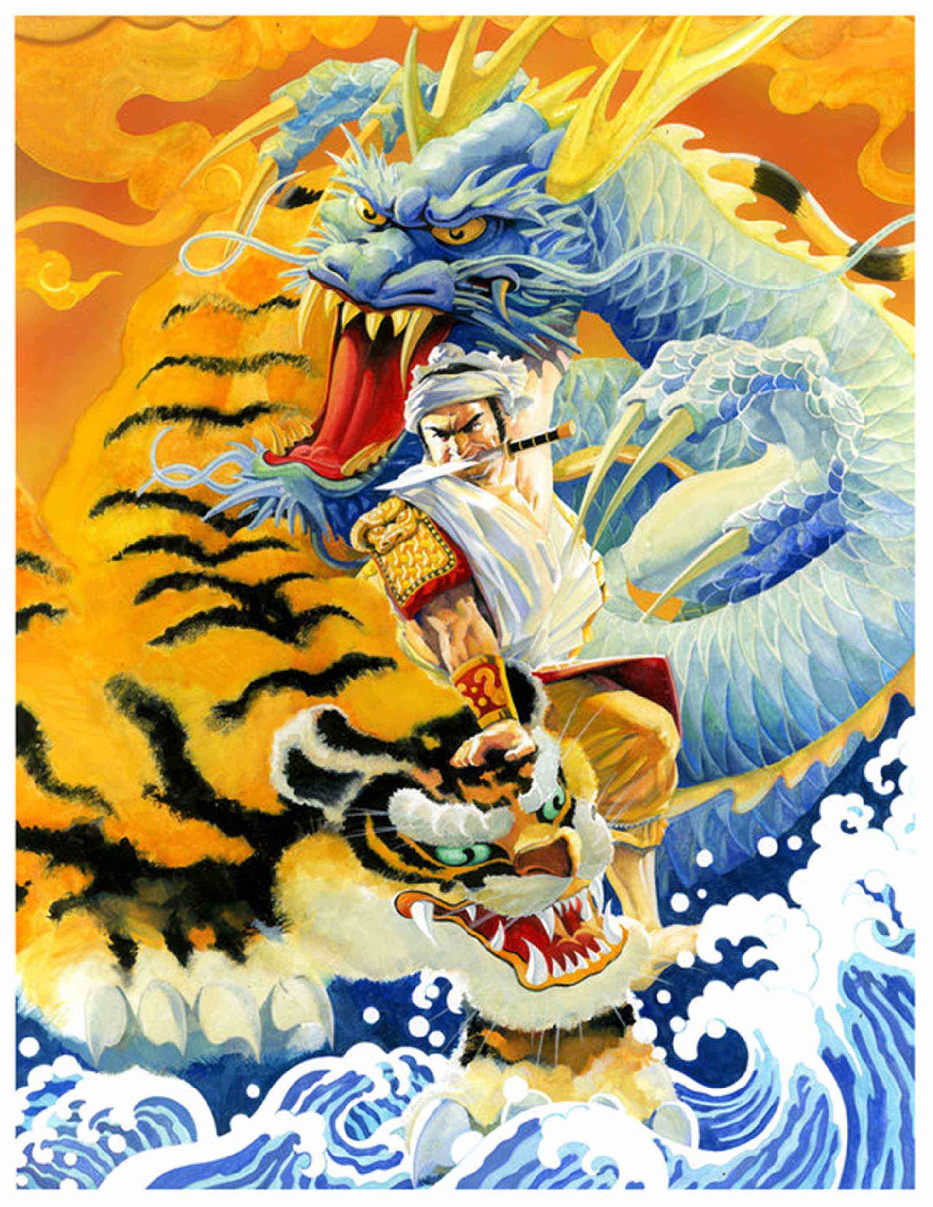 ArtStation - Tiger&Dragon