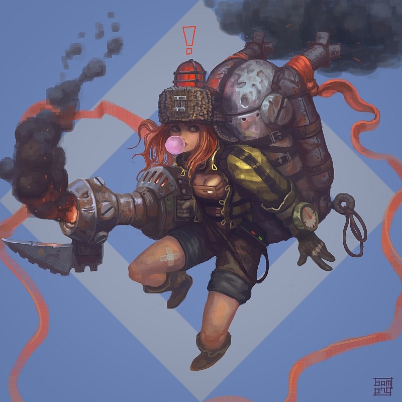 ArtStation - Firefighter