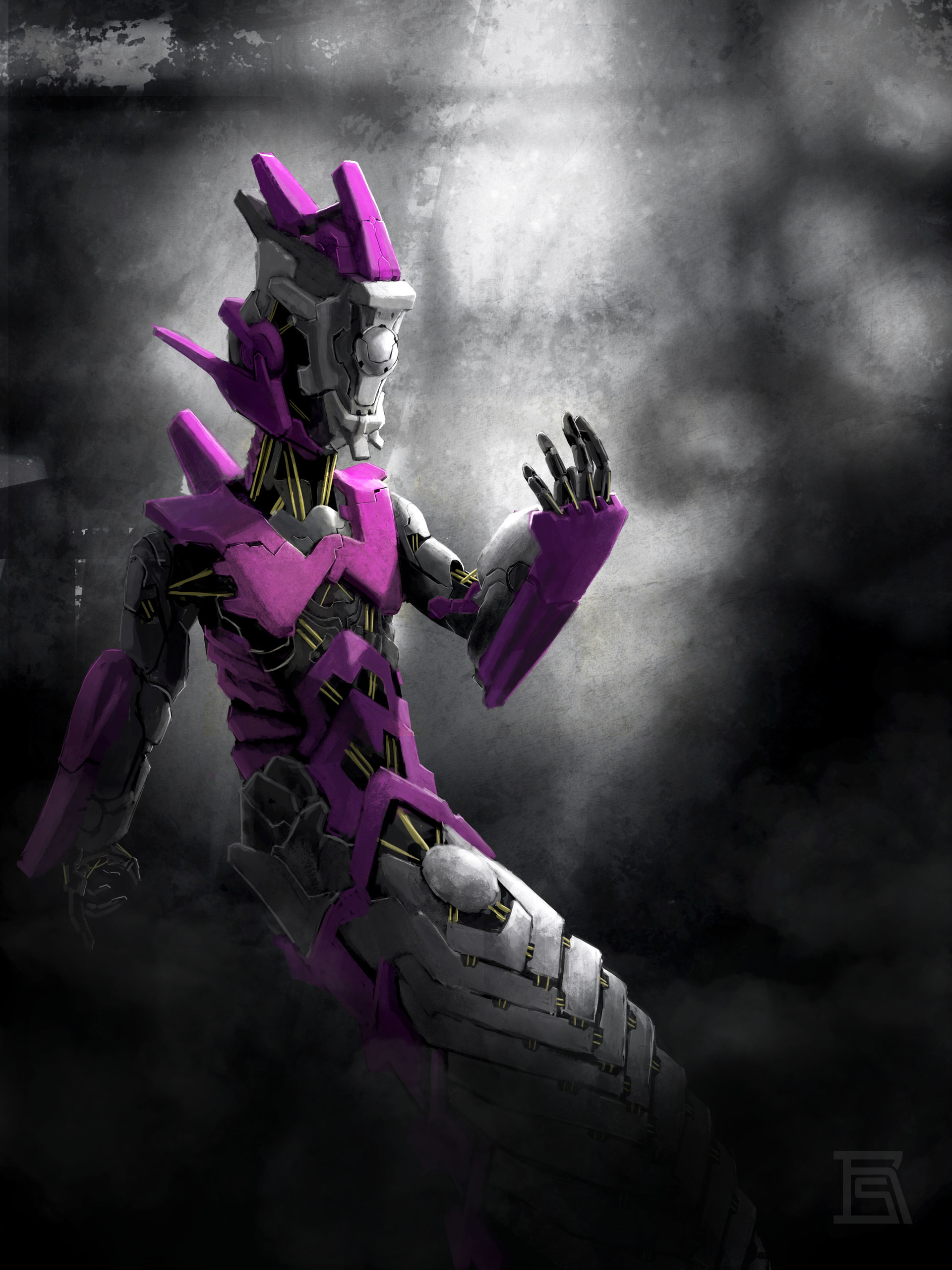 ArtStation - Fantasy Robots: Naga -2014