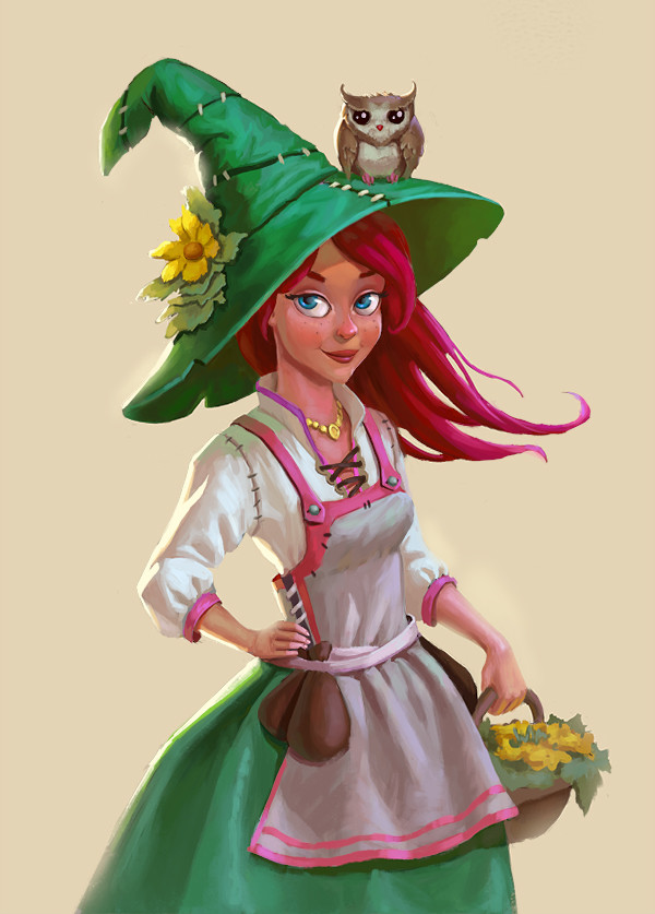ArtStation - Little witch