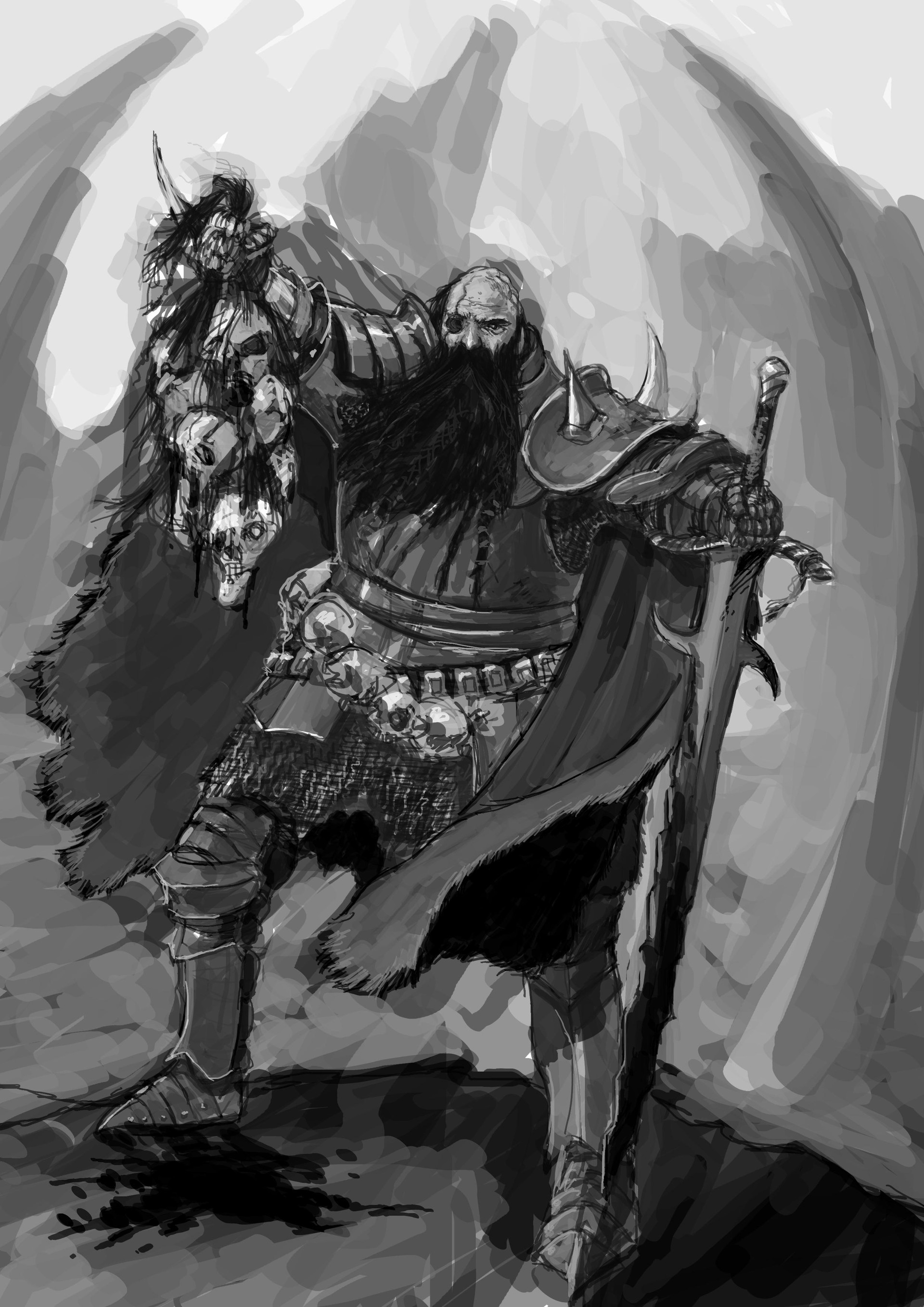 ArtStation - Savage headhunter