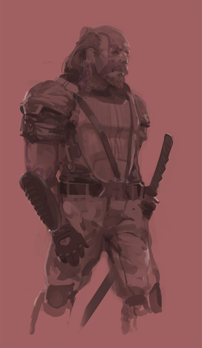 ArtStation - sword-man