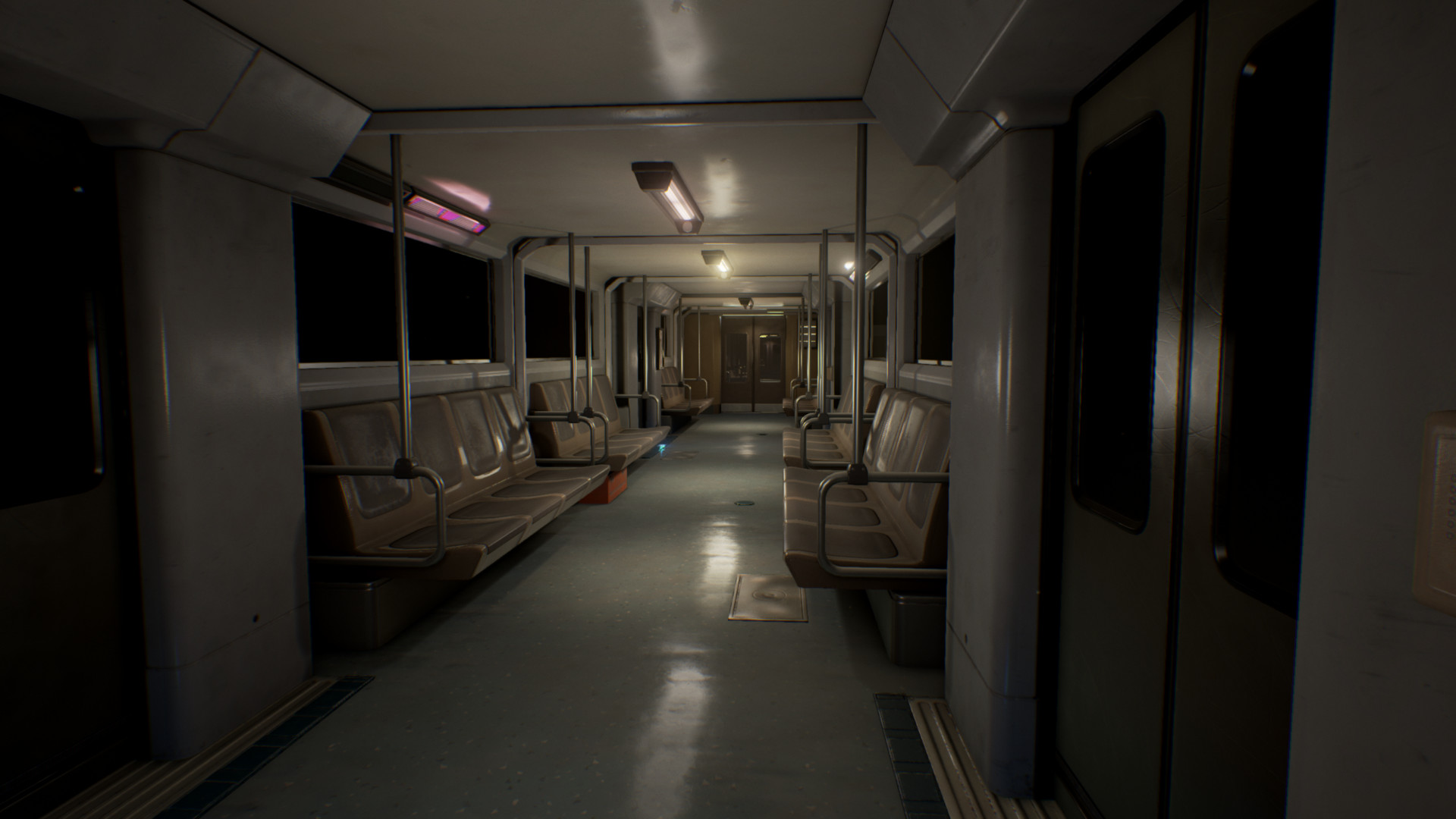 ArtStation - lin train interior shot
