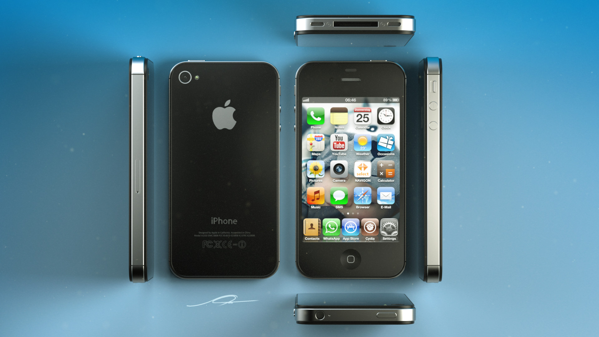 ArtStation - iPhone 4s