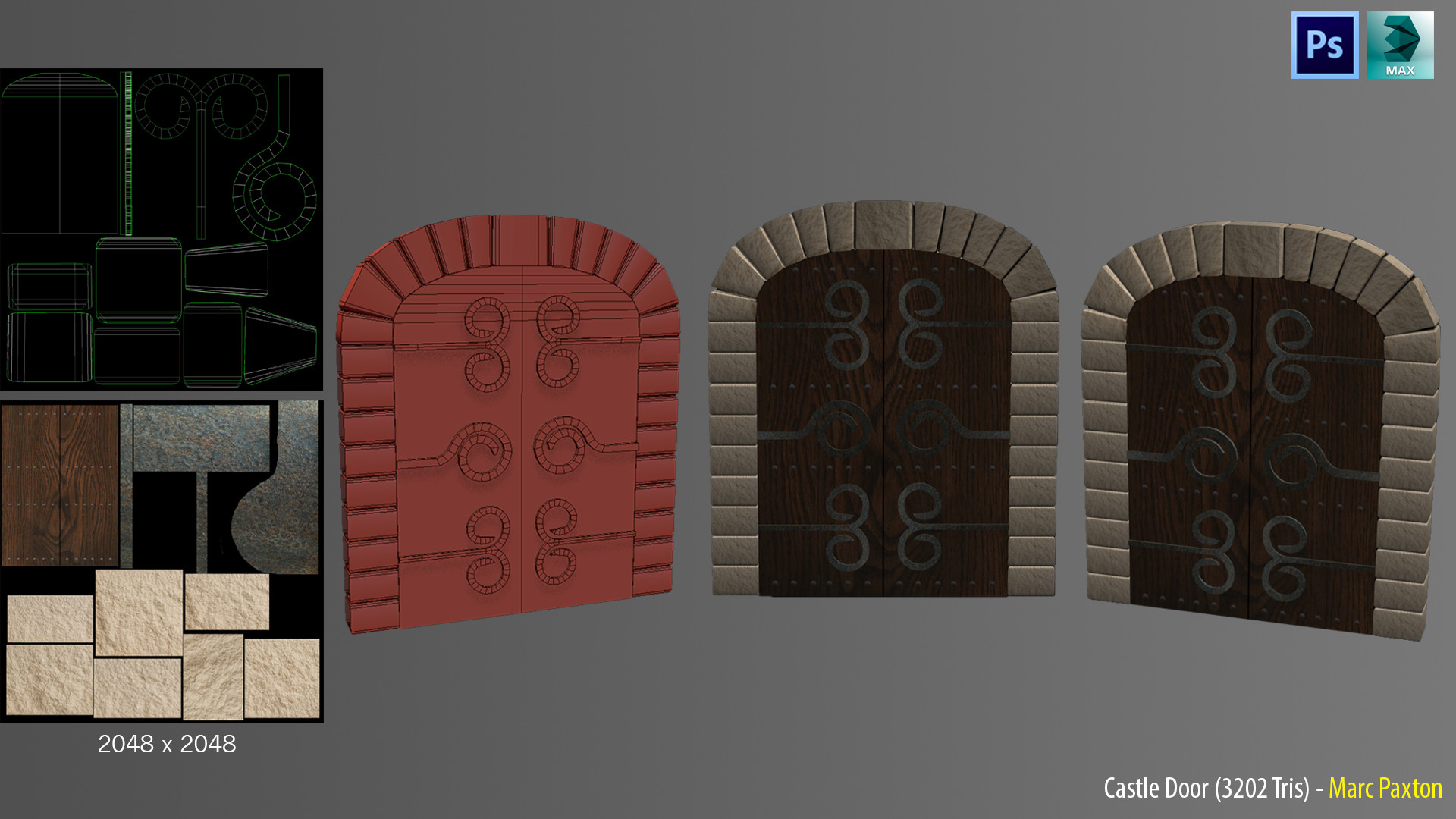 ArtStation - Castle Door