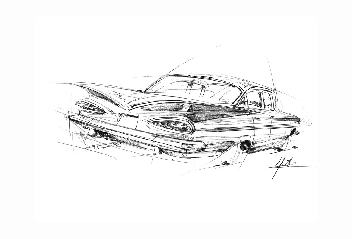 ArtStation - Chevy sketch