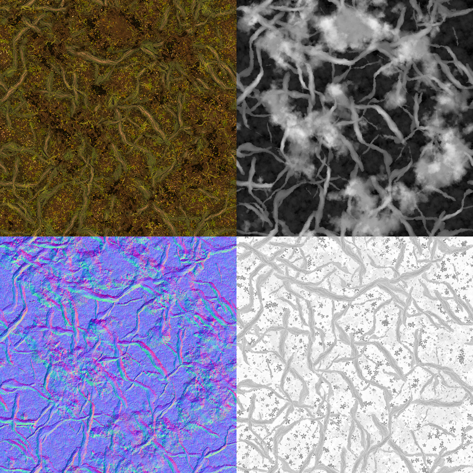 Robert Wilinski - Roots - 100% Substance Designer