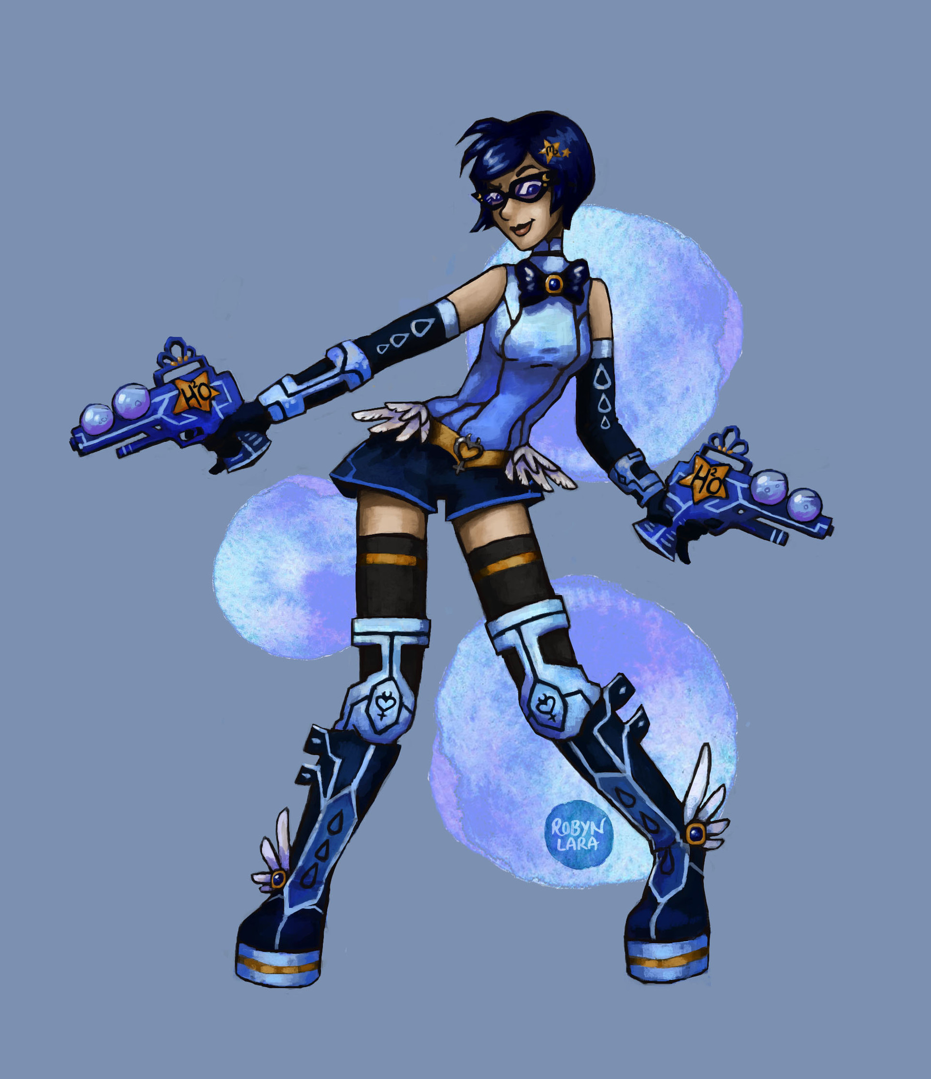 ArtStation - Character Design Challenge - Sailor Moon - Mercury