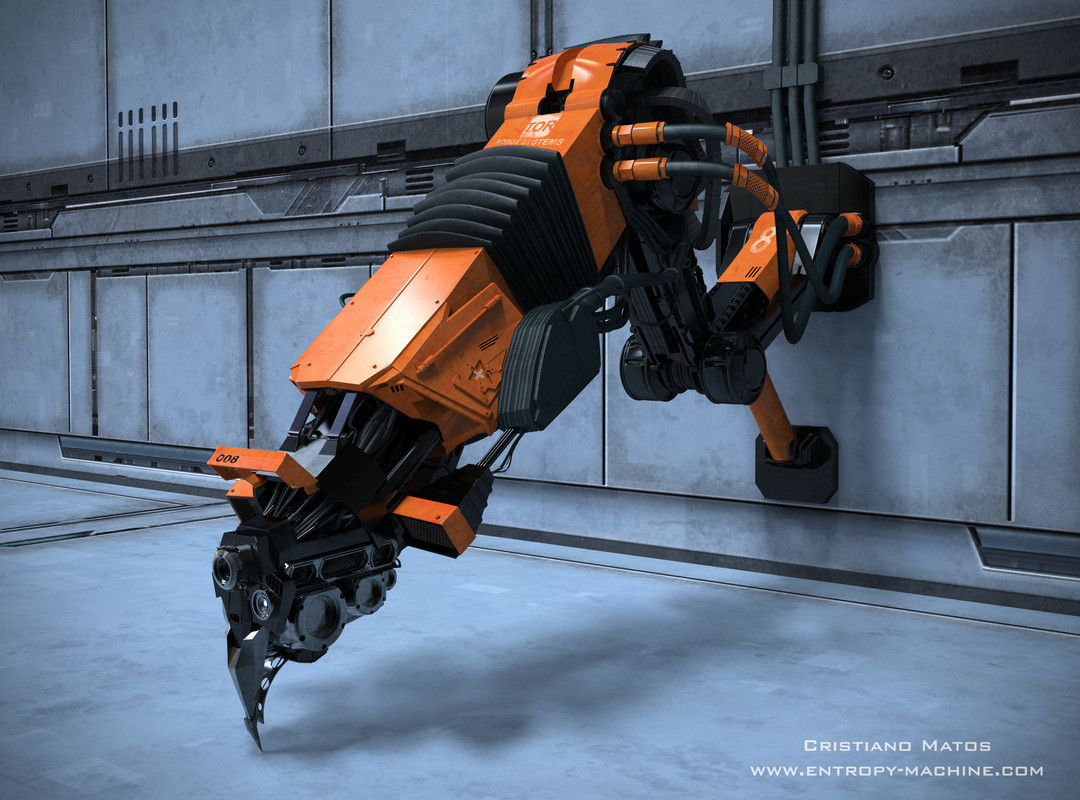 ArtStation - Robotic Arm