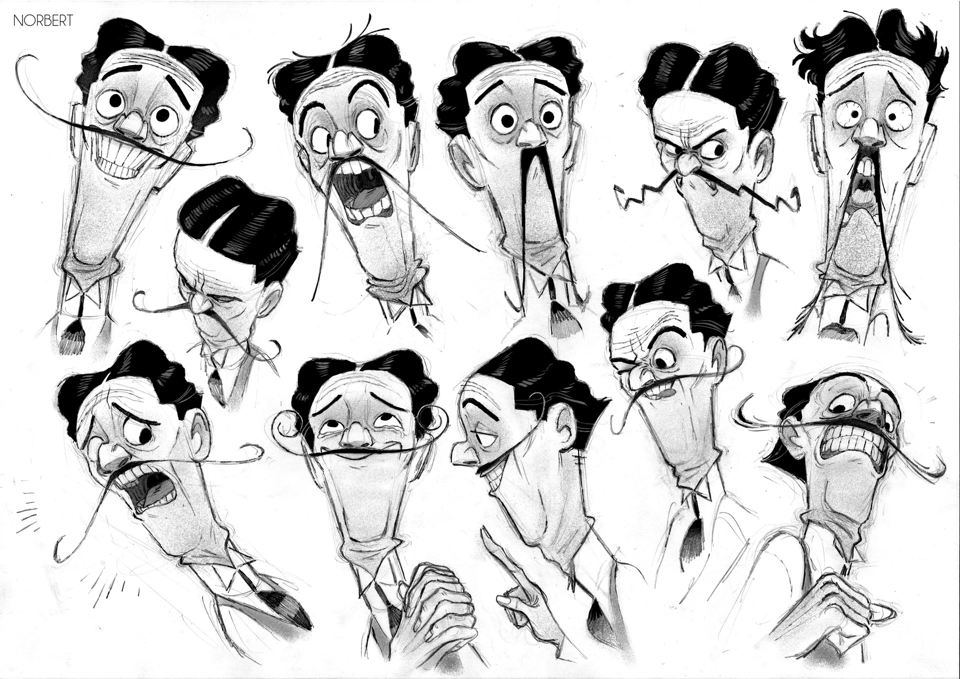 ArtStation - POSING - FACIAL EXPRESSIONS - HANDS