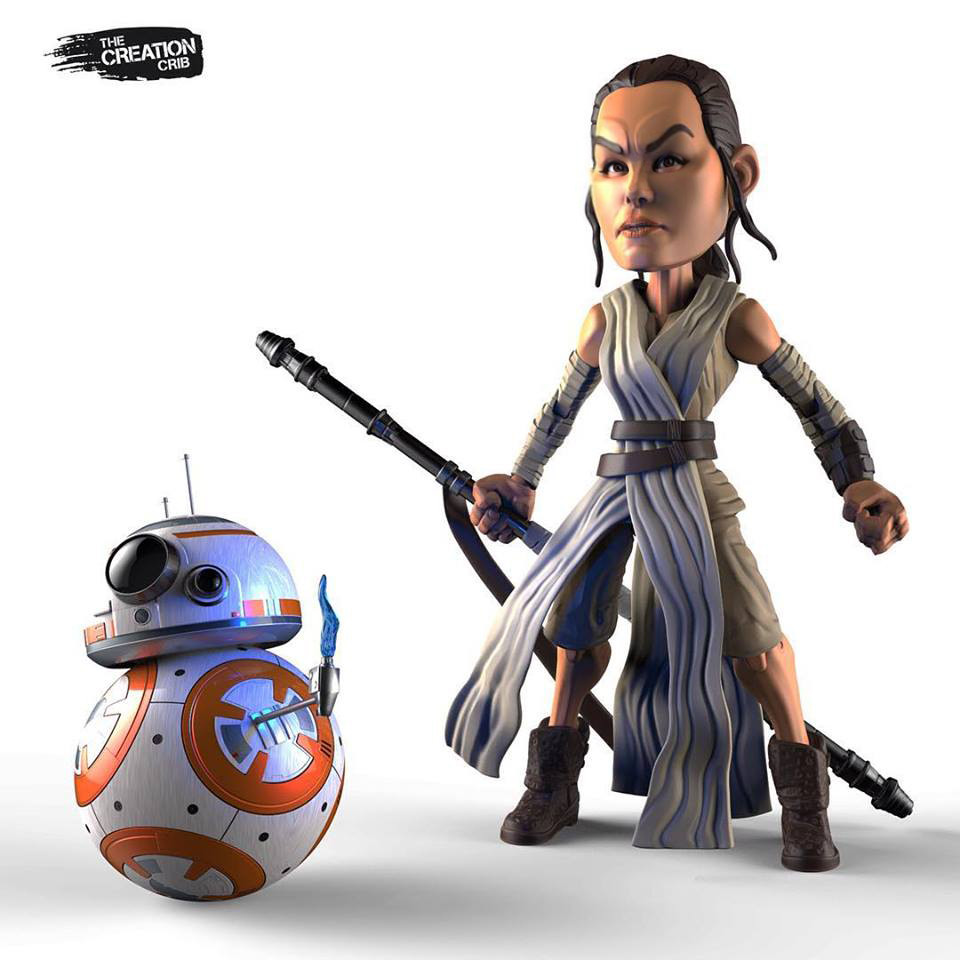 ArtStation - Rey stylized designer toy concept