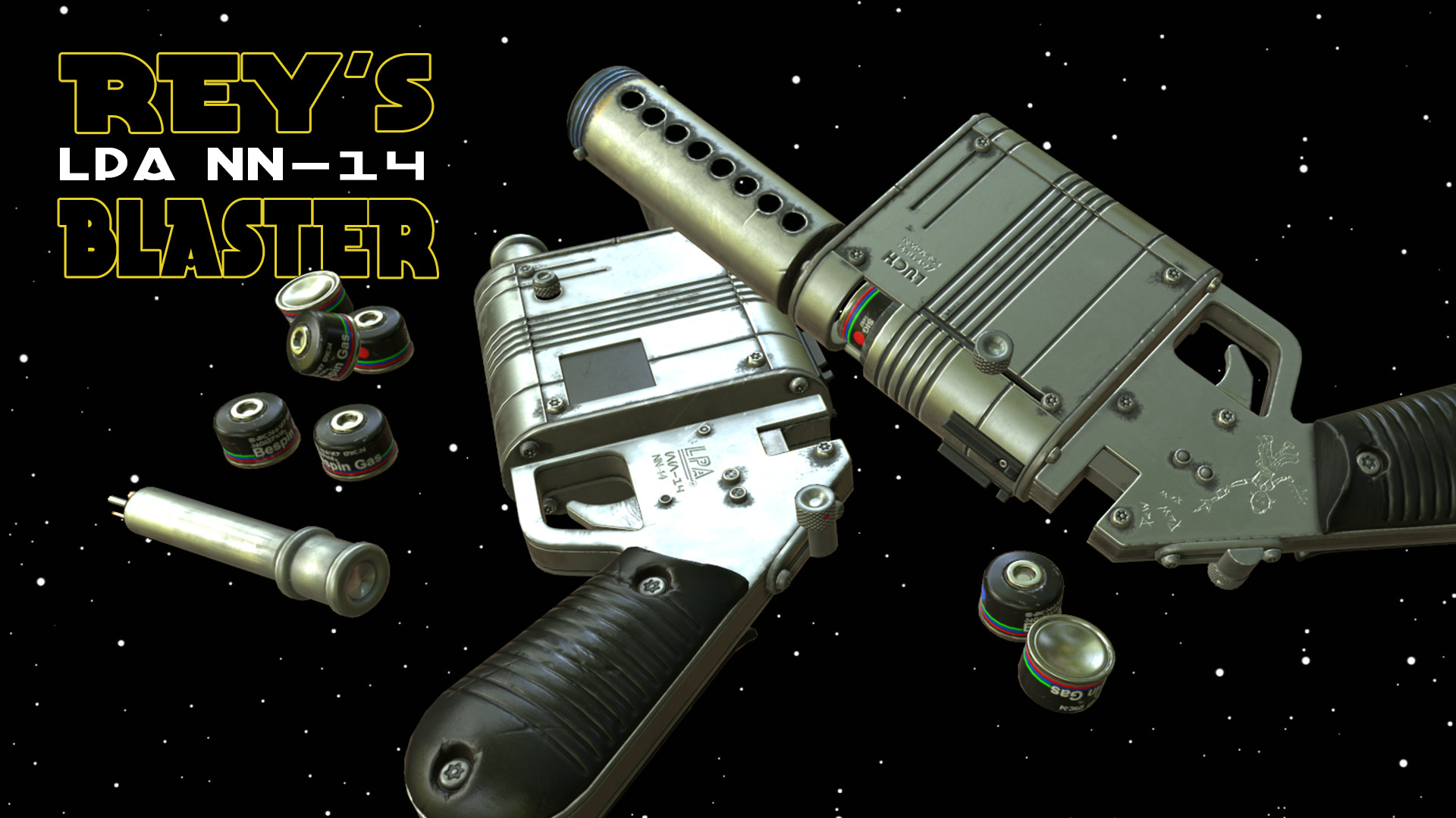 Bavo Debraekeleer - Rey's Blaster