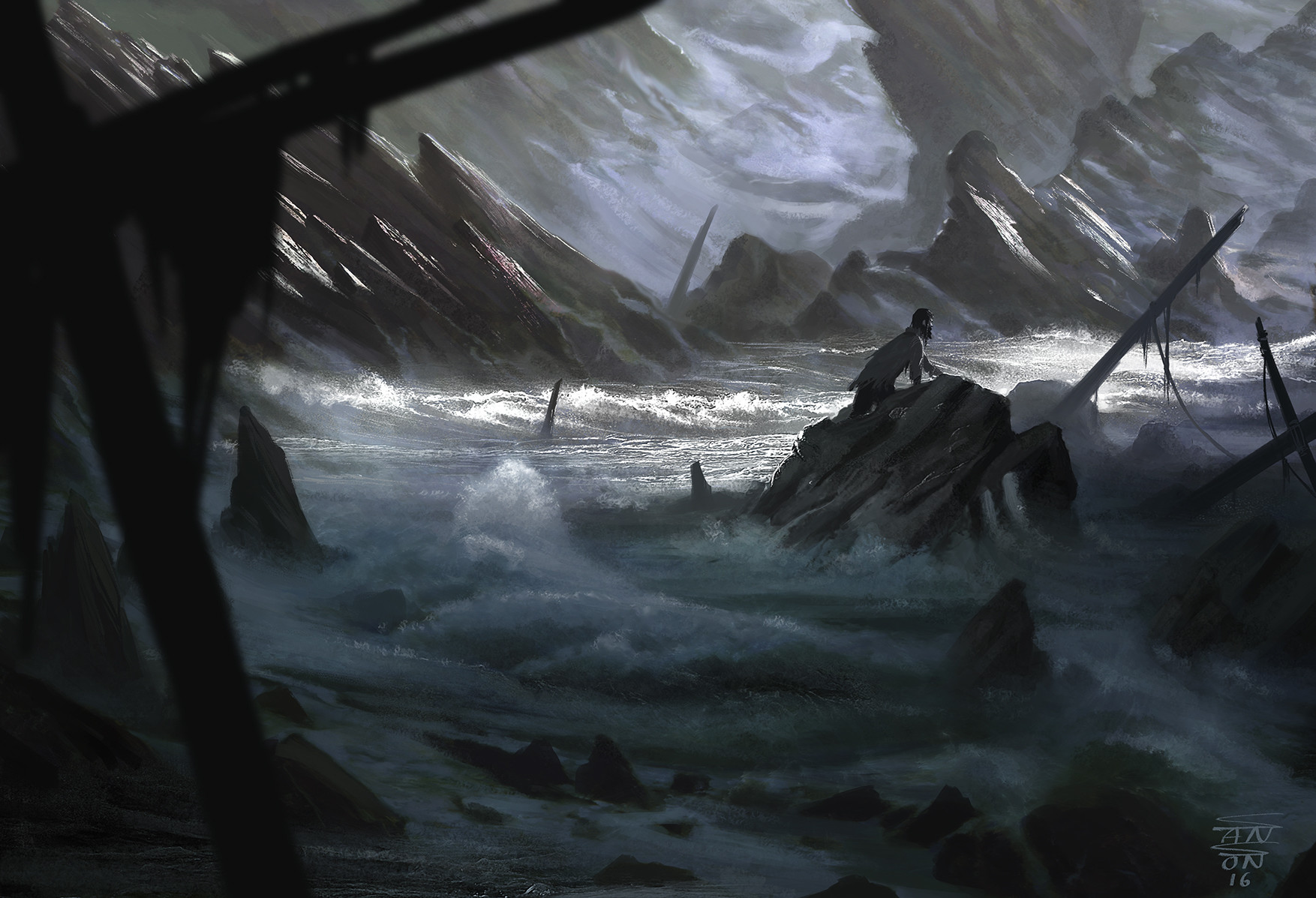 ArtStation - Shipwrecked