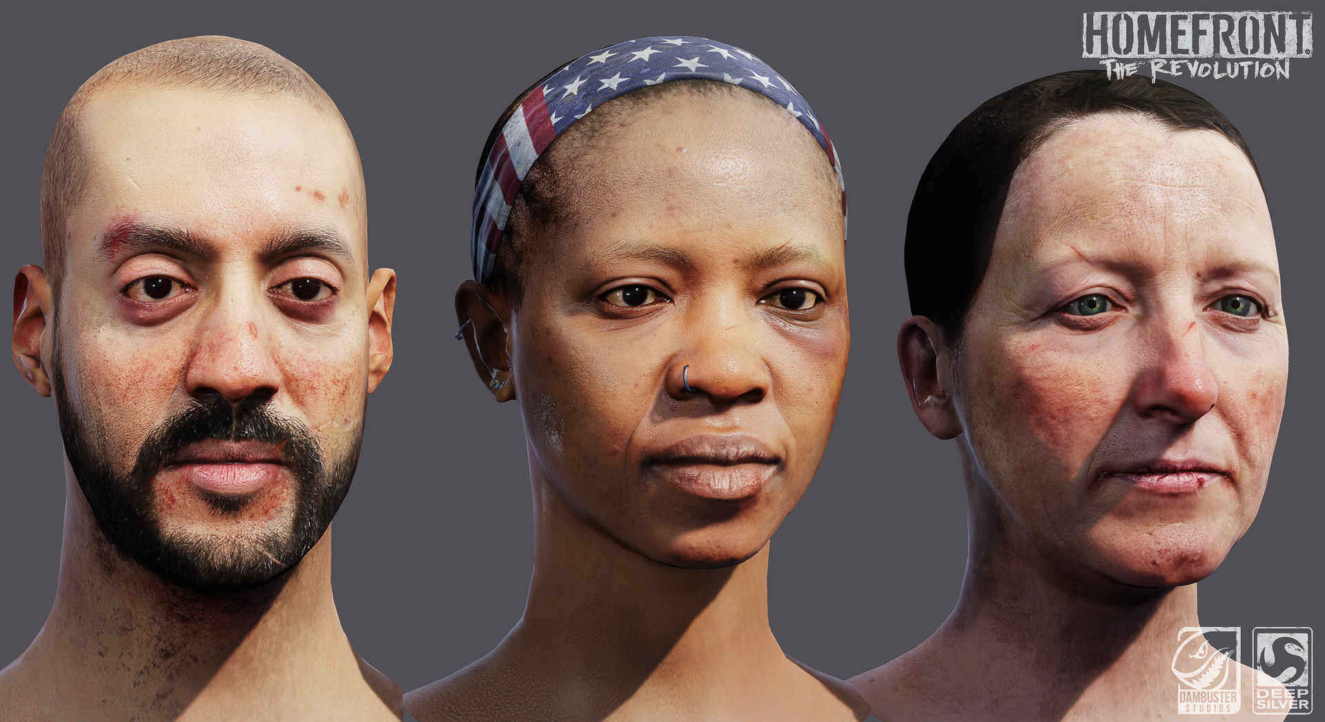 Gary Riley - Homefront: The Revolution - Civilian NPC Heads