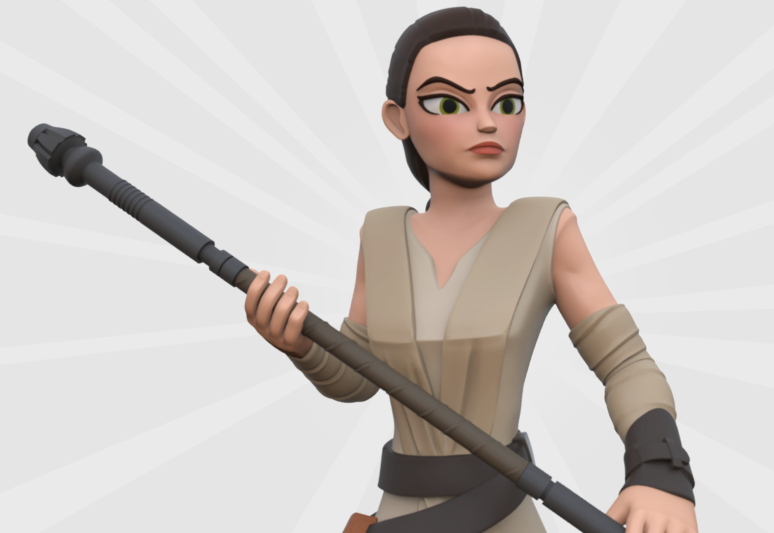 ArtStation - Disney Infinity Rey