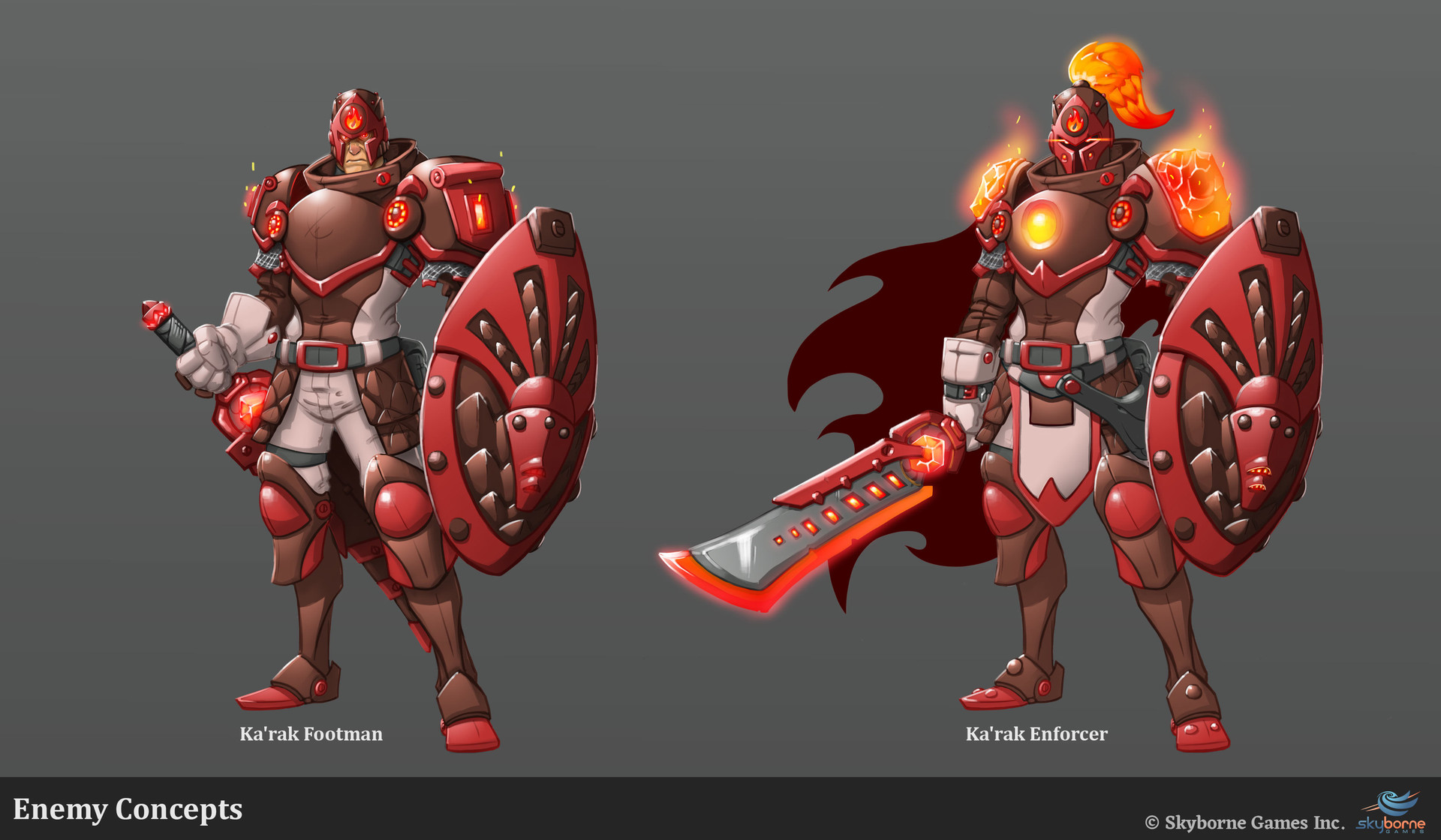 ArtStation - Human Defender Red