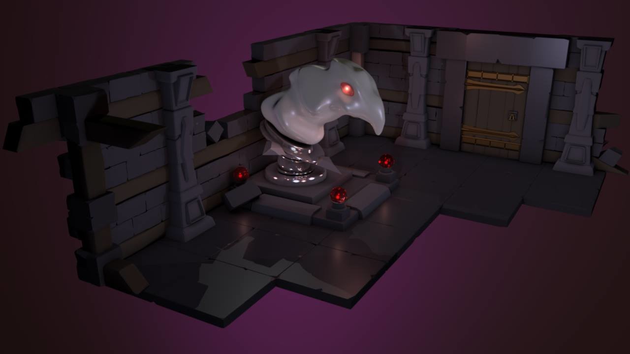 ArtStation - Dungeon Scene