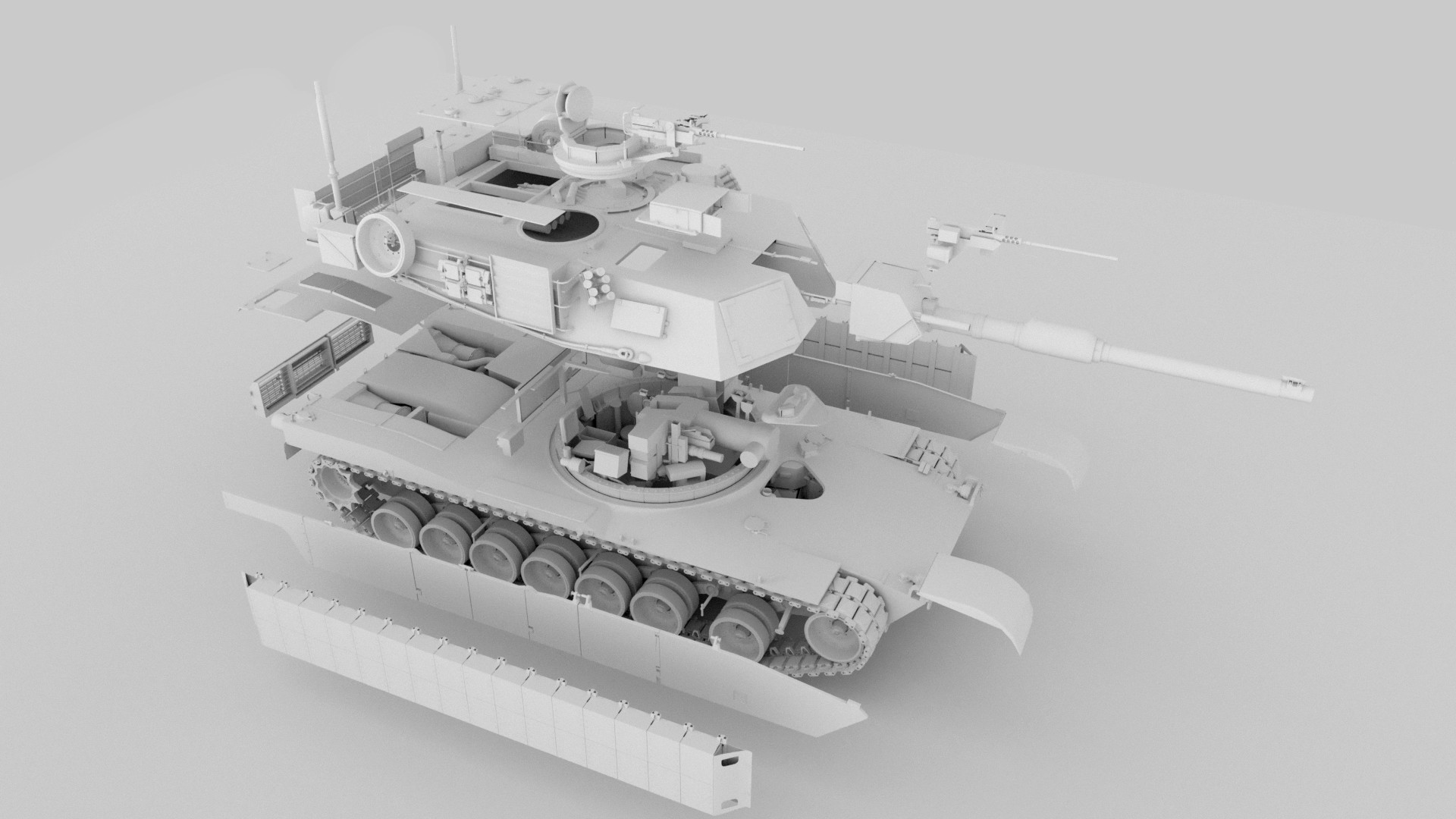 Azmi Mohd Amin - Abrams main battle tank