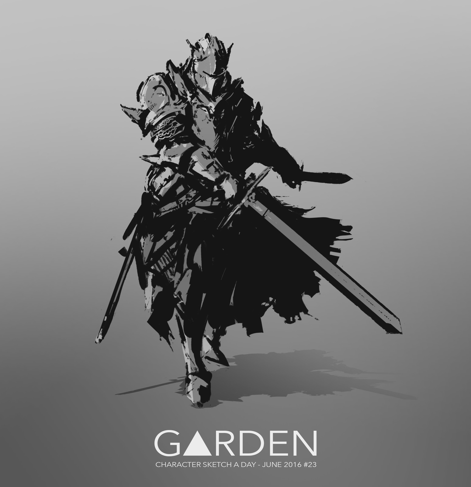 Tom Garden - Character Sketch a Day - June/July 2016