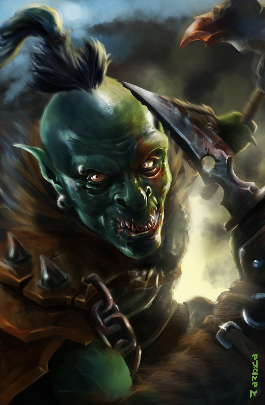 ArtStation - Orc warrior