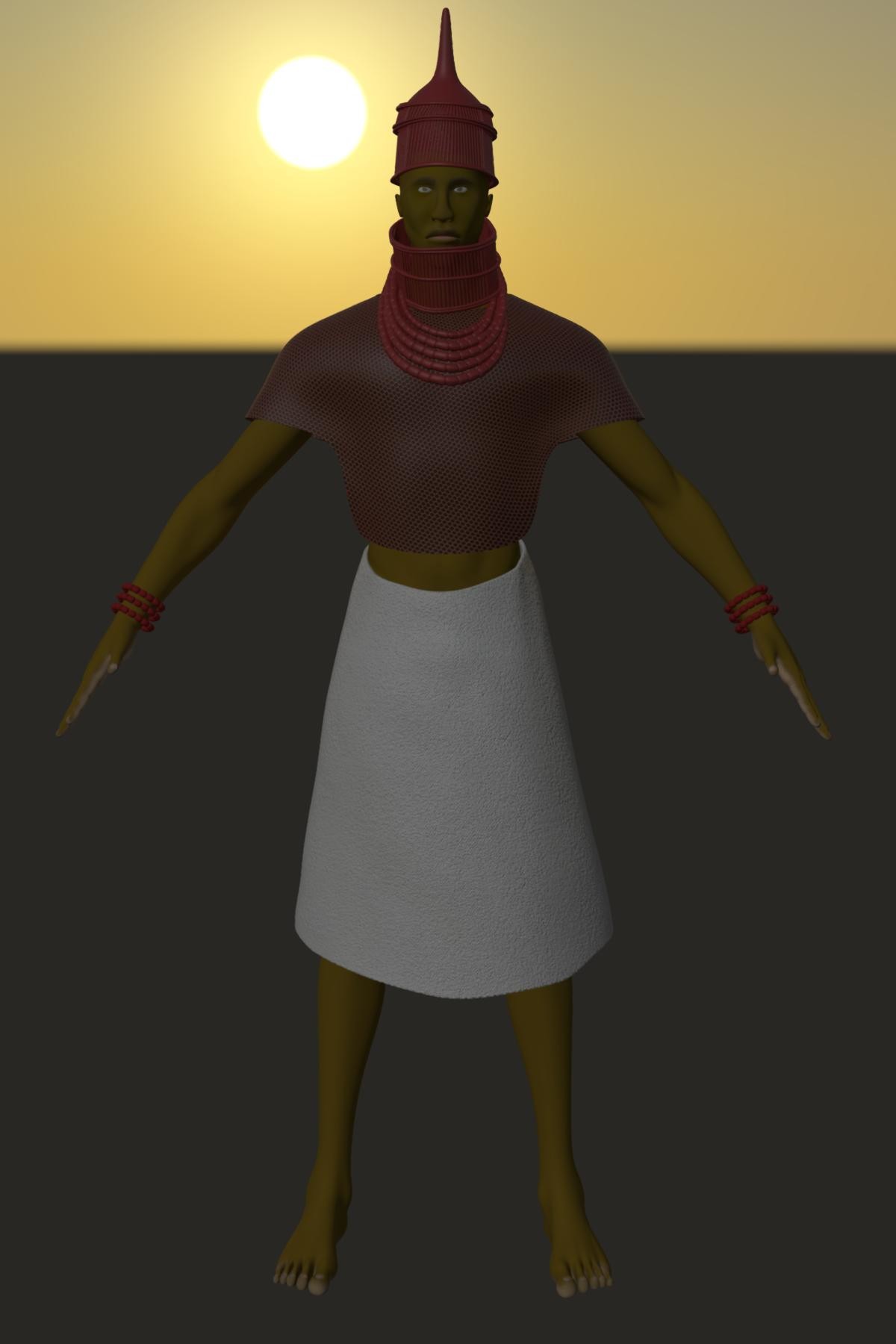 ArtStation - Oba Esigie Textured