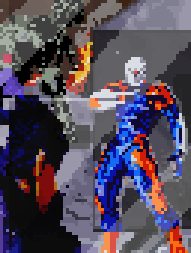 ArtStation - MGS pixel art
