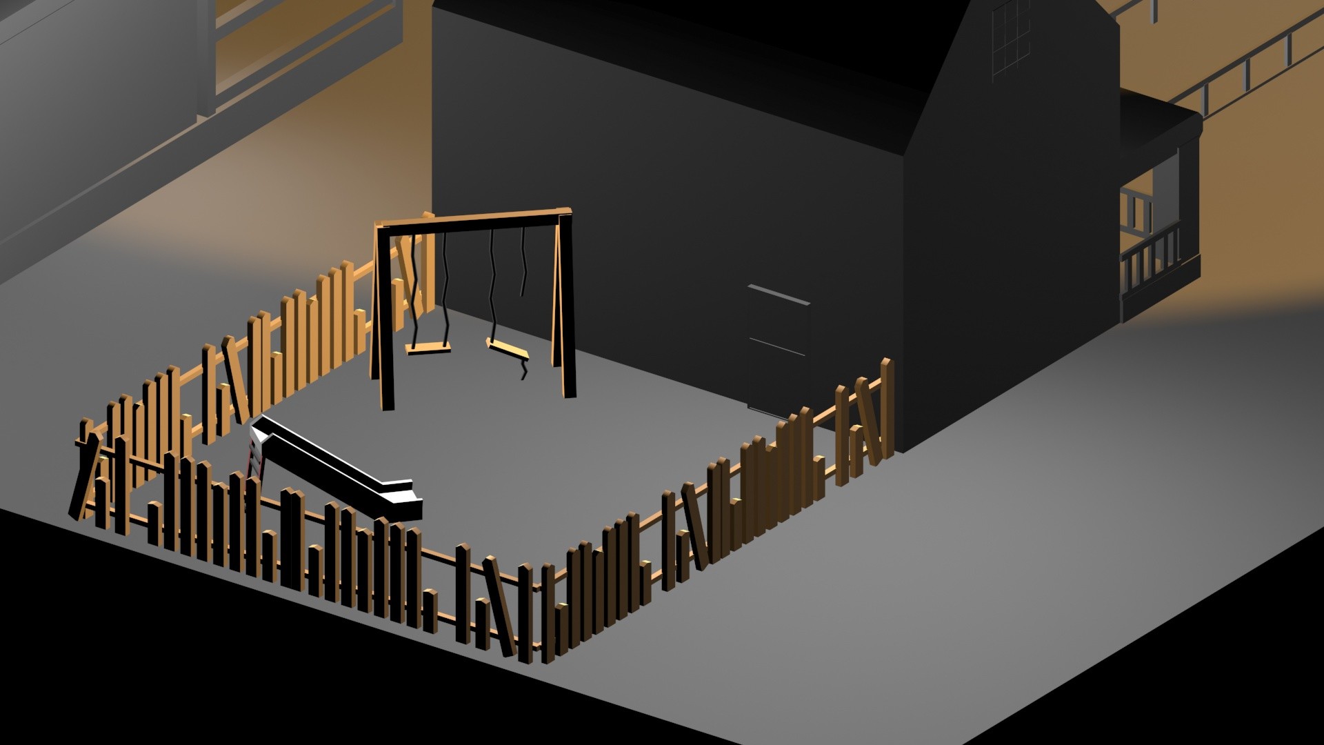 ArtStation - Horror Street Project