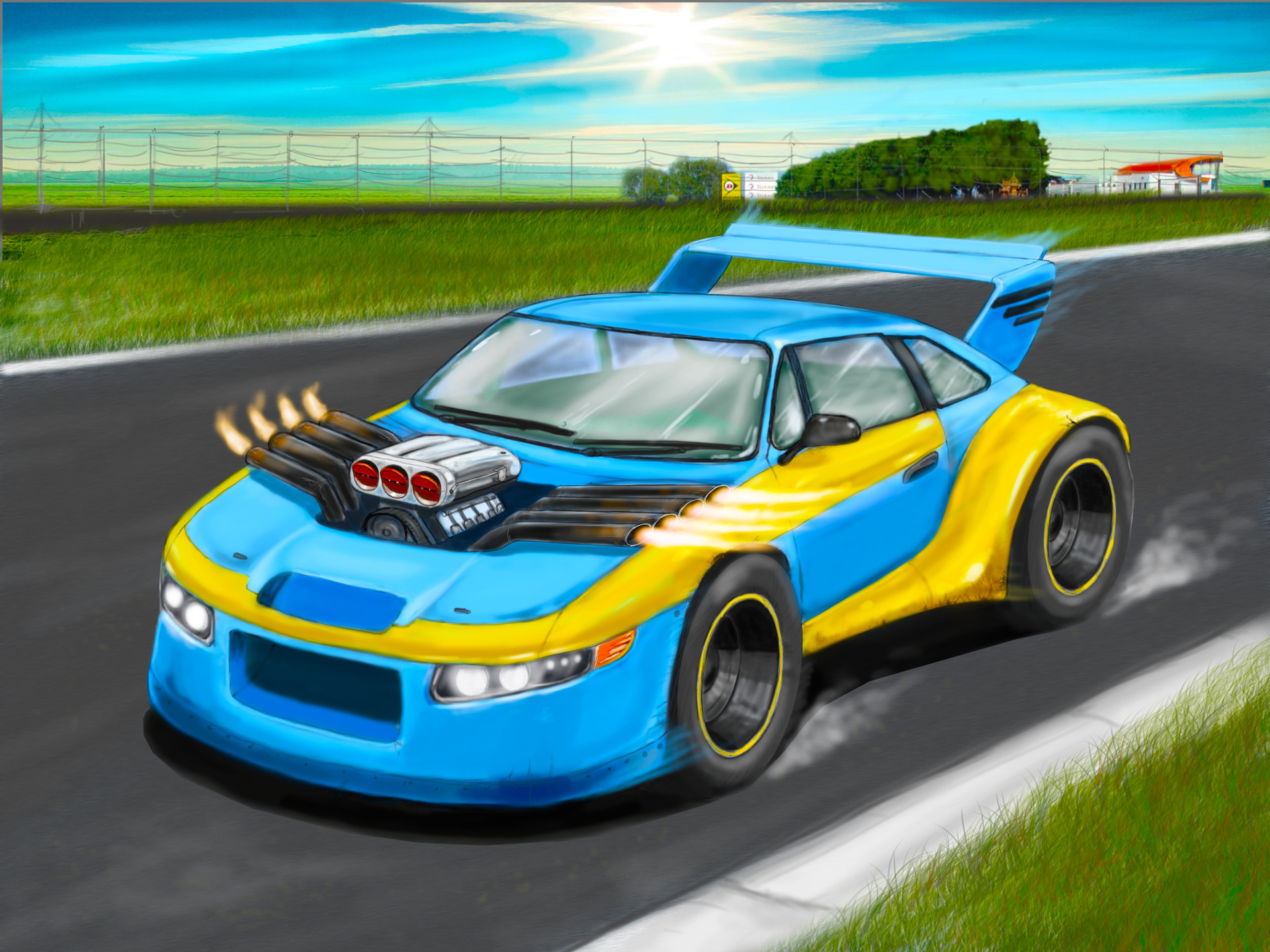 ArtStation - supercar