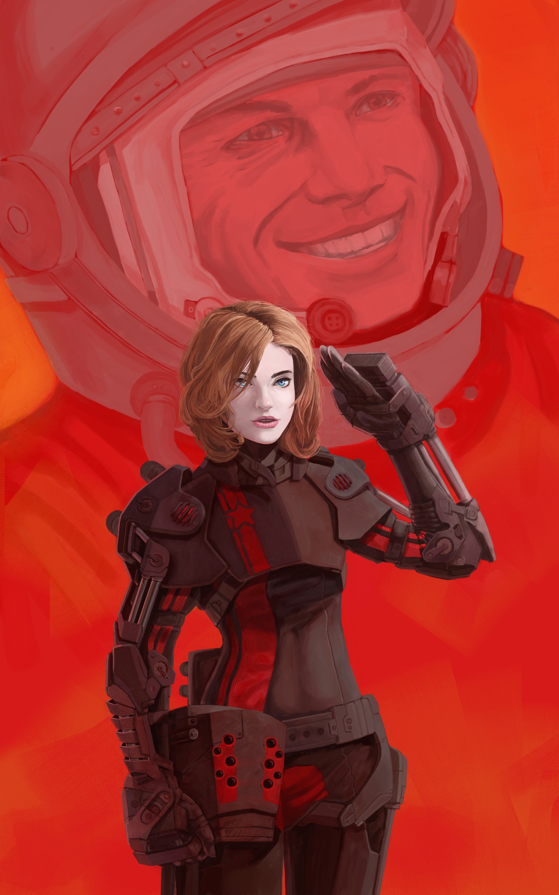 ArtStation - red laughing