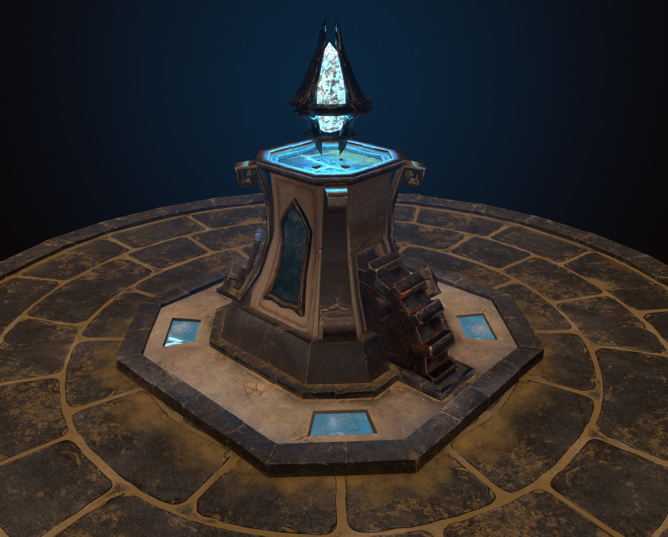 ArtStation - Energy Tower - Activation Altar