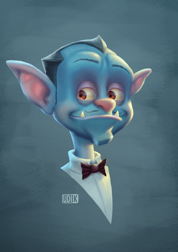 ArtStation - Goblin Butler concept and process