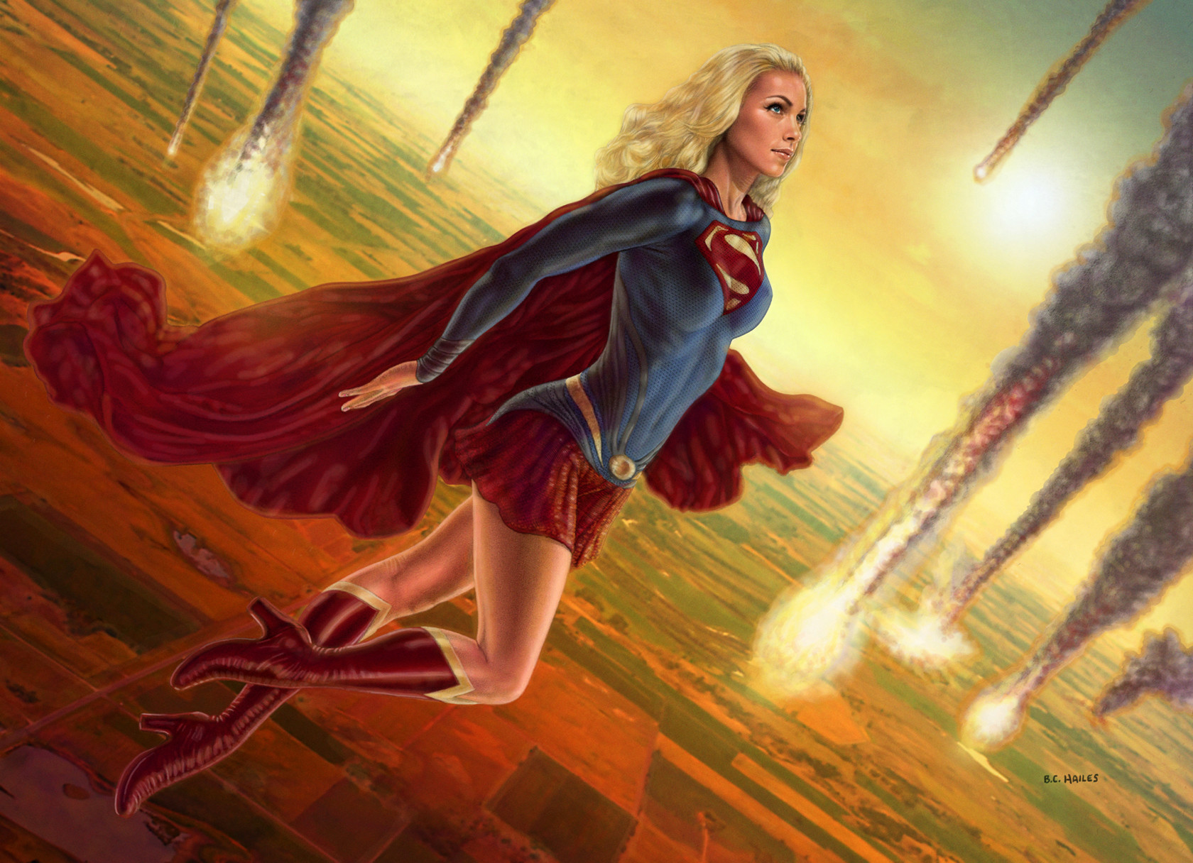 Supergirl by Brian C. Hailes : r/Supergirl