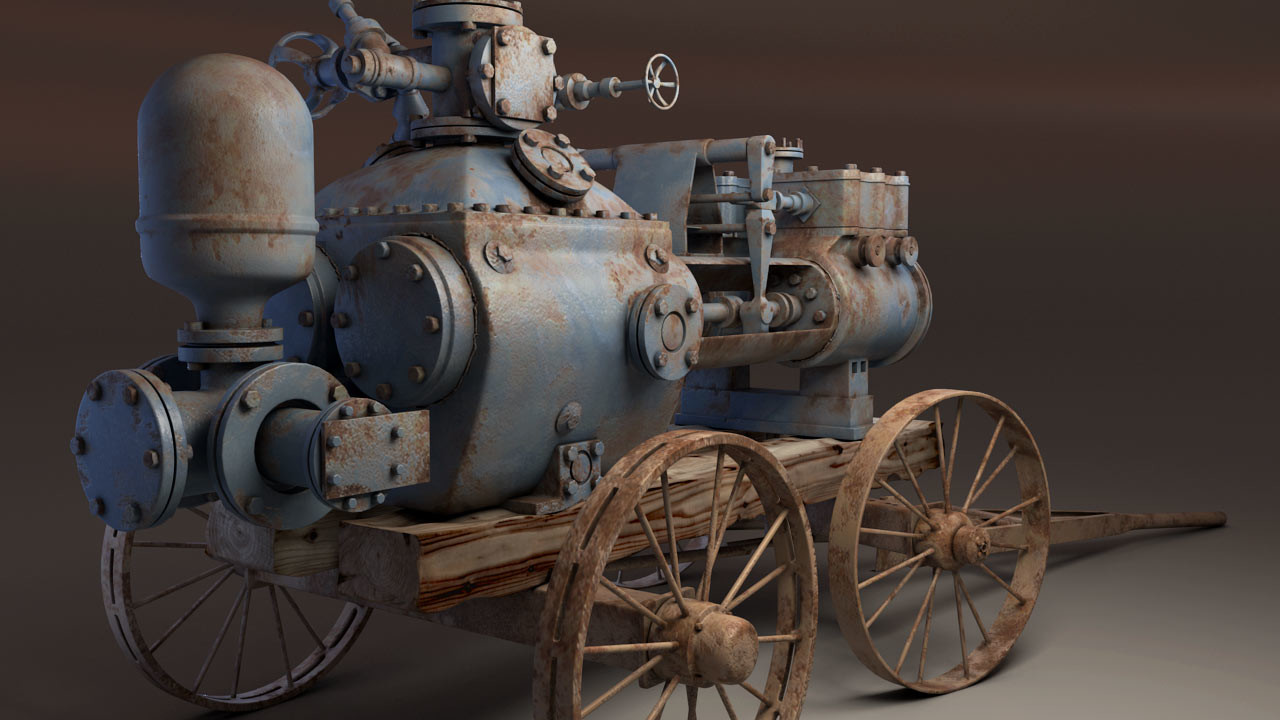 ArtStation - Lindsey McLendon | Steam Engine, Media Arts and Animation
