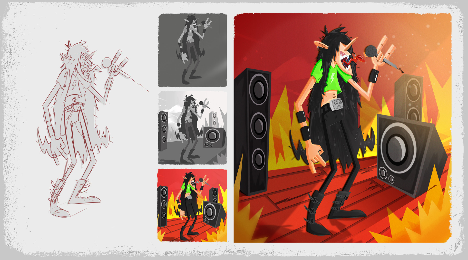 Gustavo Castellanos - Character Design Portfolio 2016