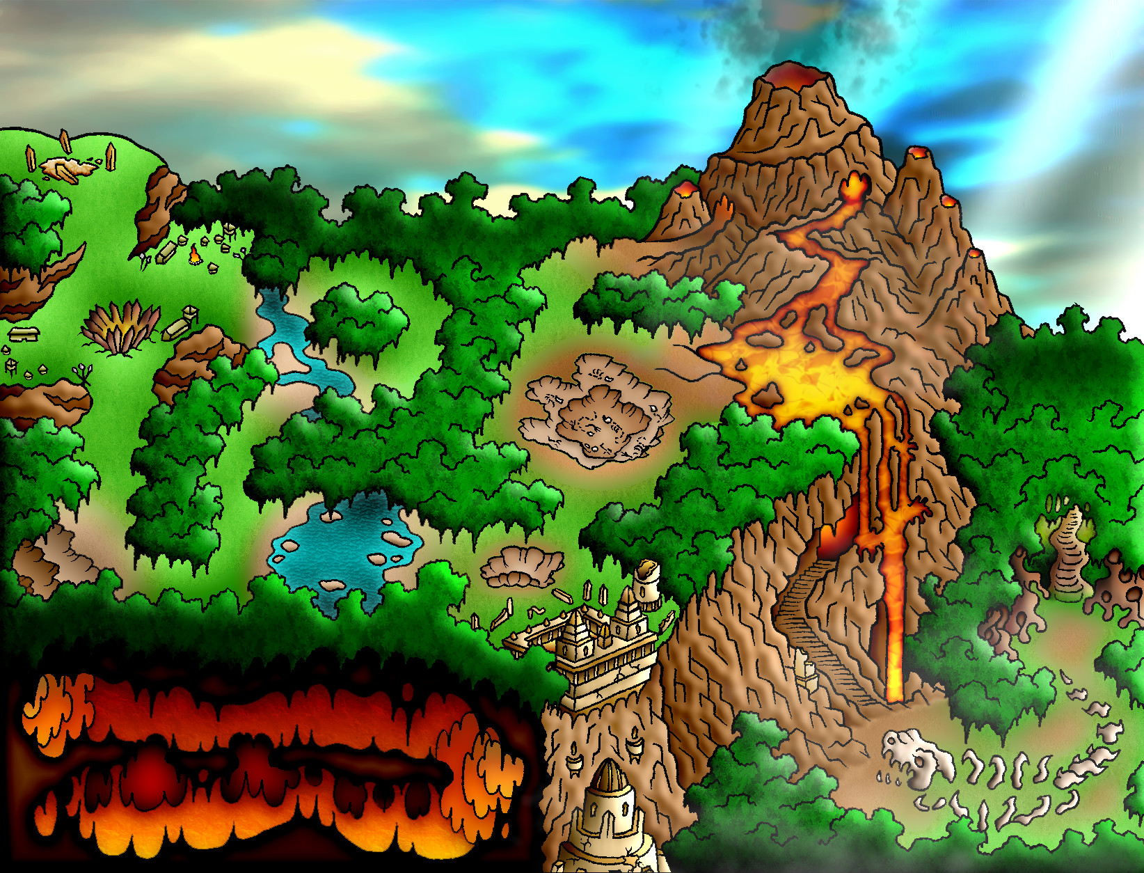 ArtStation - Dimension Derby: Tropical Trail