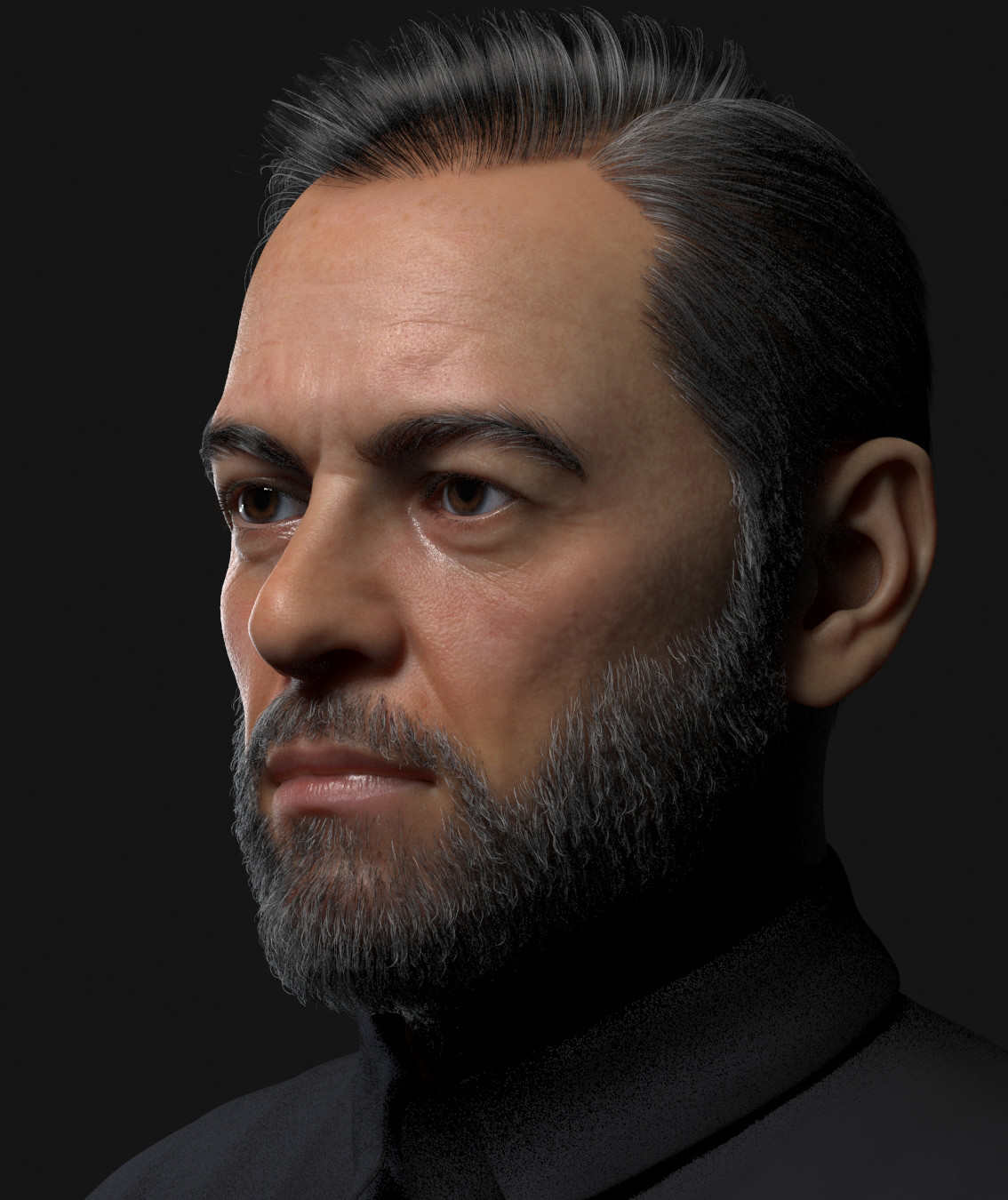 ArtStation - Man with a beard