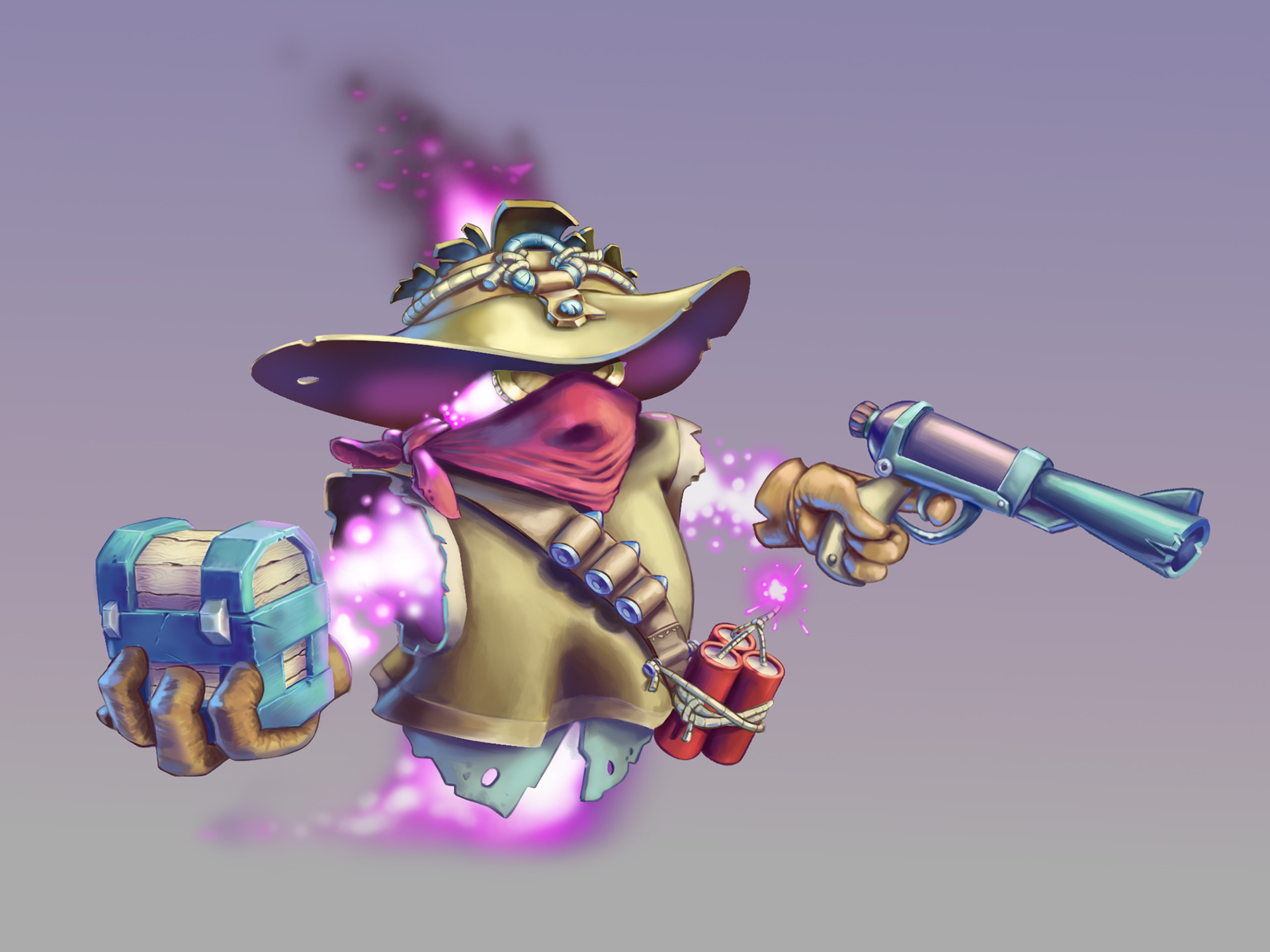 ArtStation - Ghost cowboy