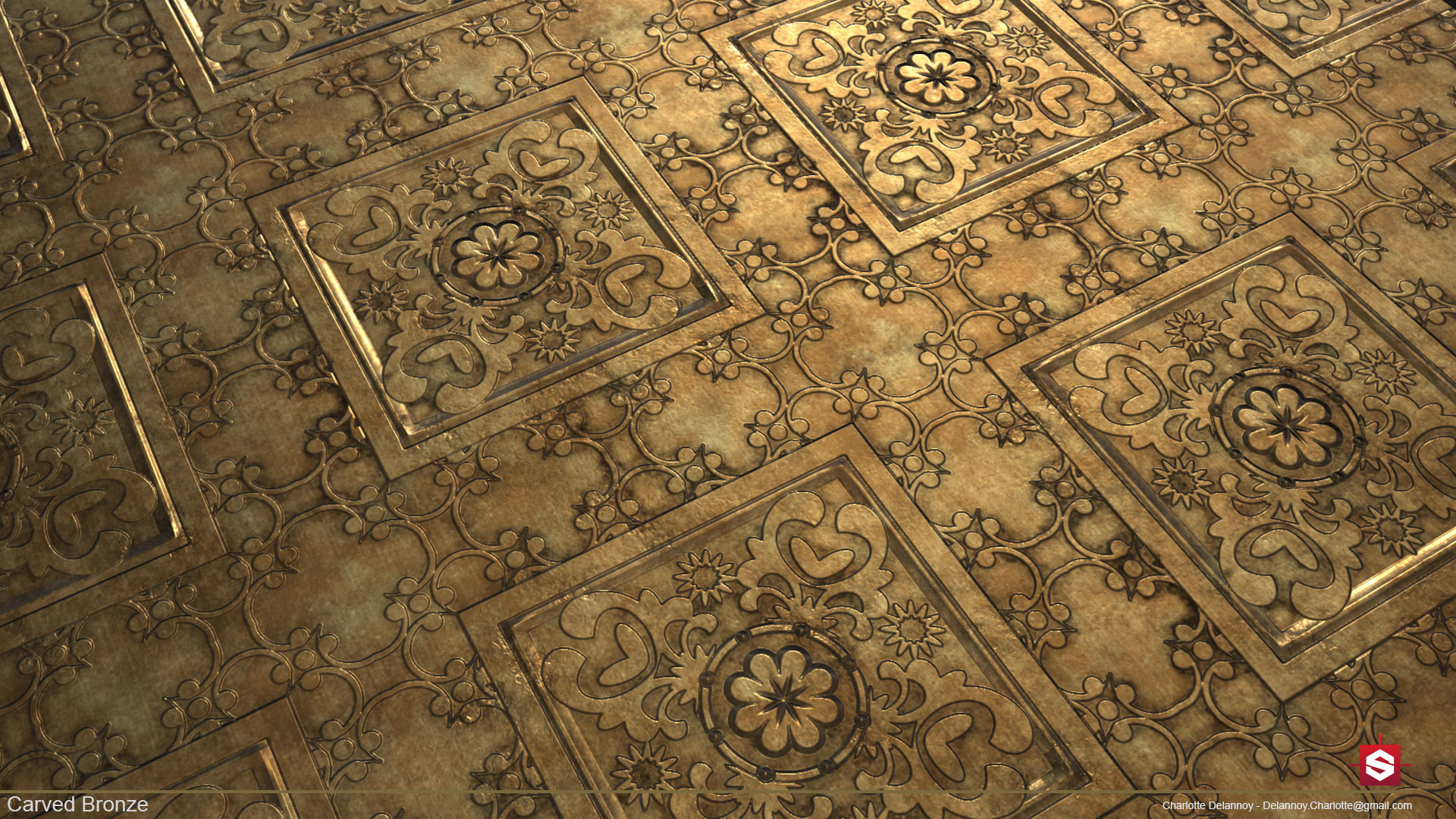 ArtStation - Carved Bronze