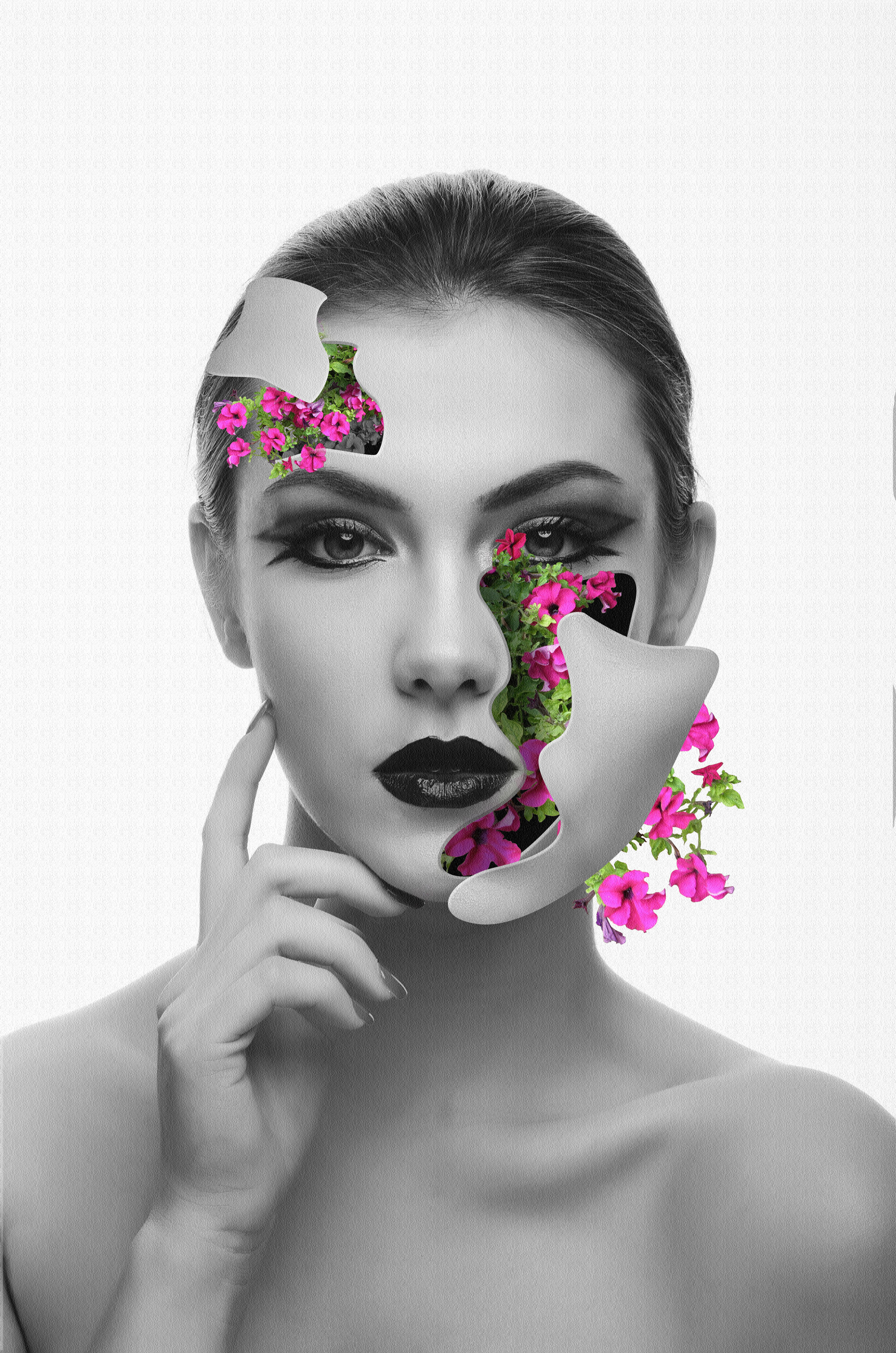 ArtStation - Flower Face