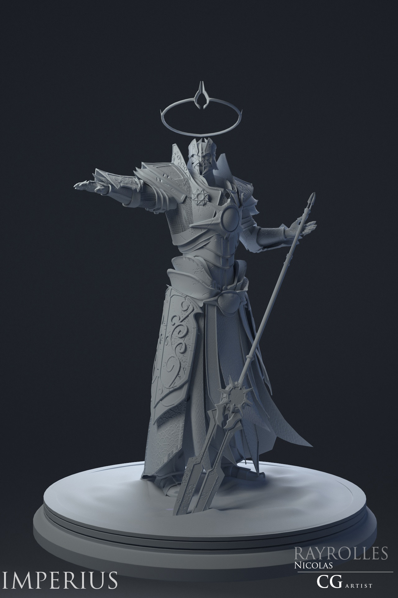 ArtStation - Imperius - Diablo 3 (Student fan version)