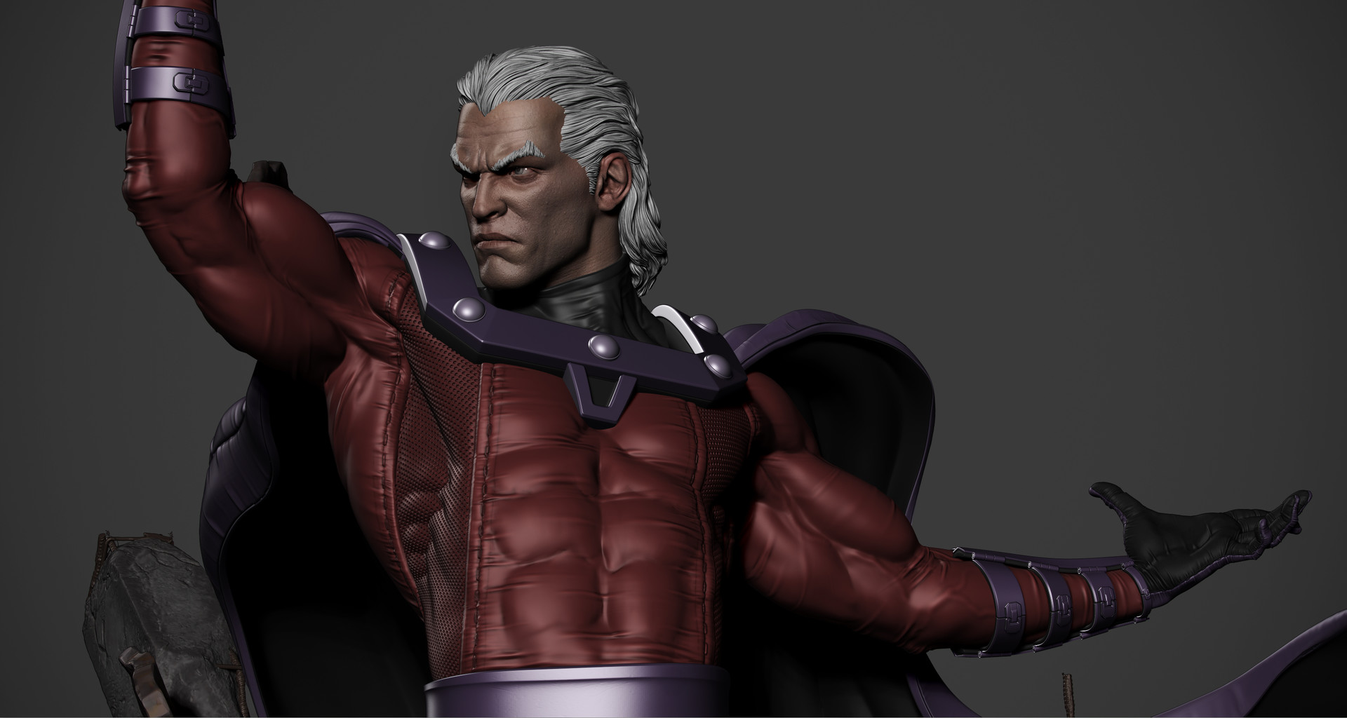 Daniel Bel - Marvel Magneto_Fan Art for 3D Print