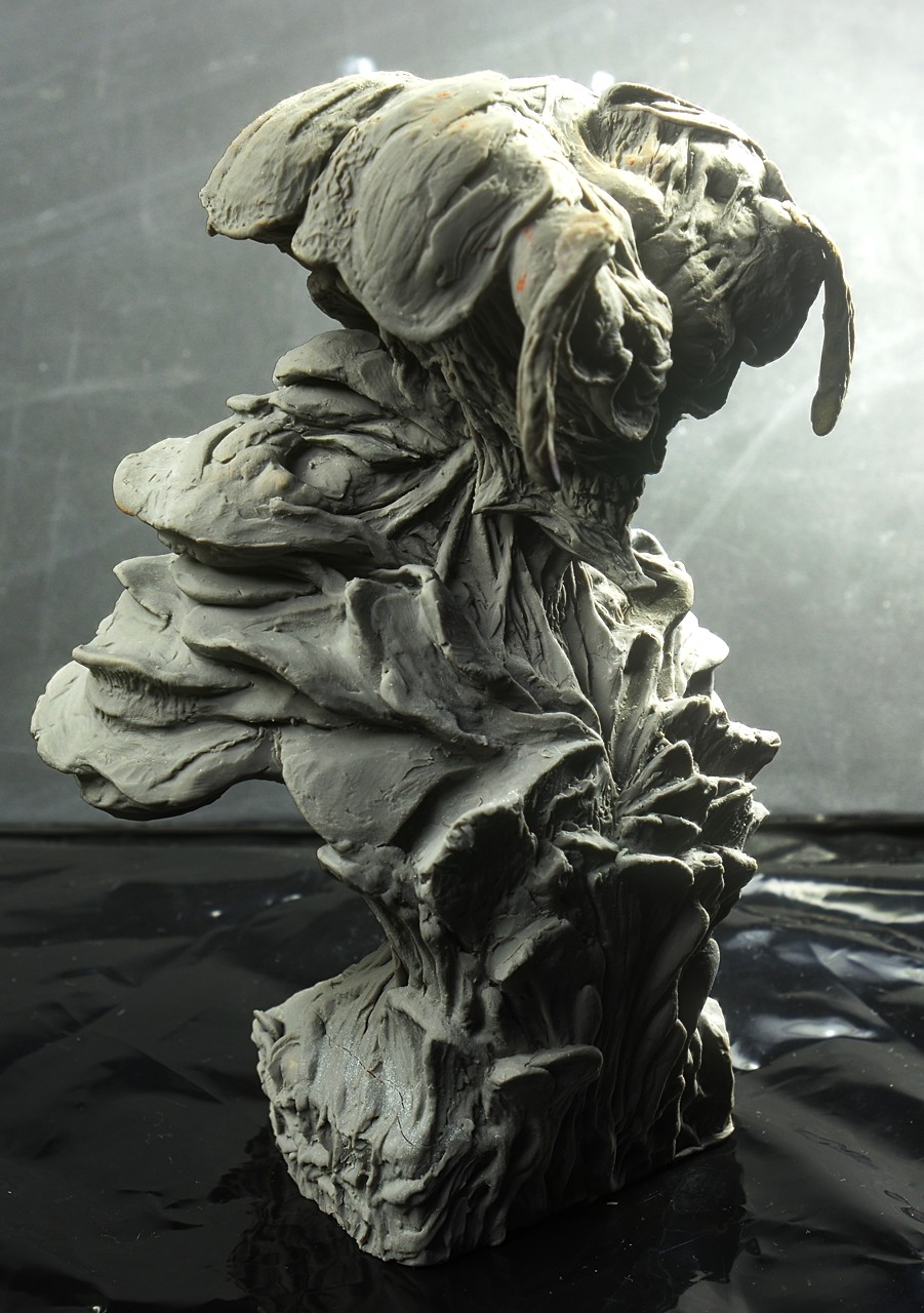Syu-ichi Kawata - Fungus man bust model