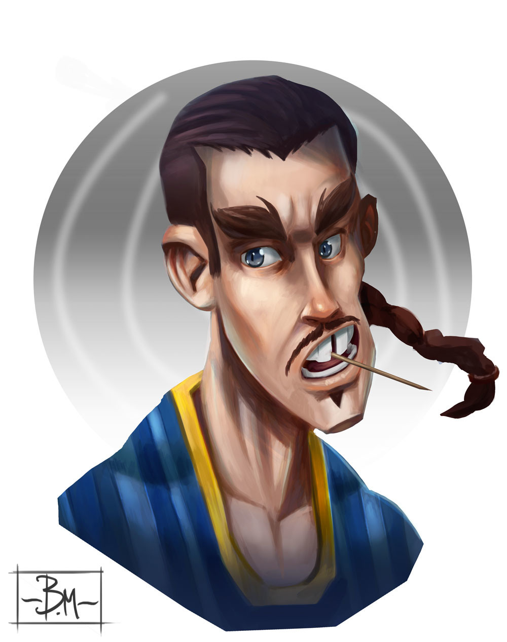 Benjamin Mathieu - Random faces