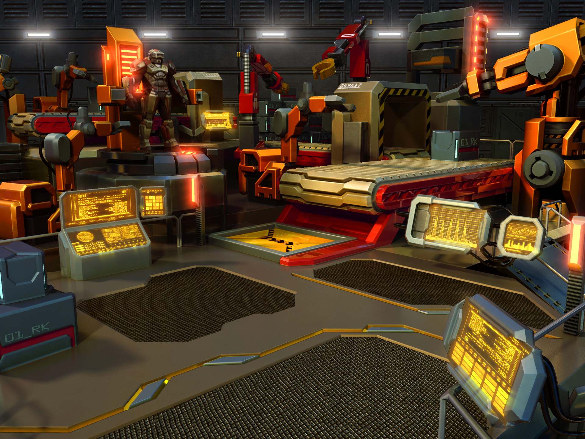 ArtStation - Engineering Room