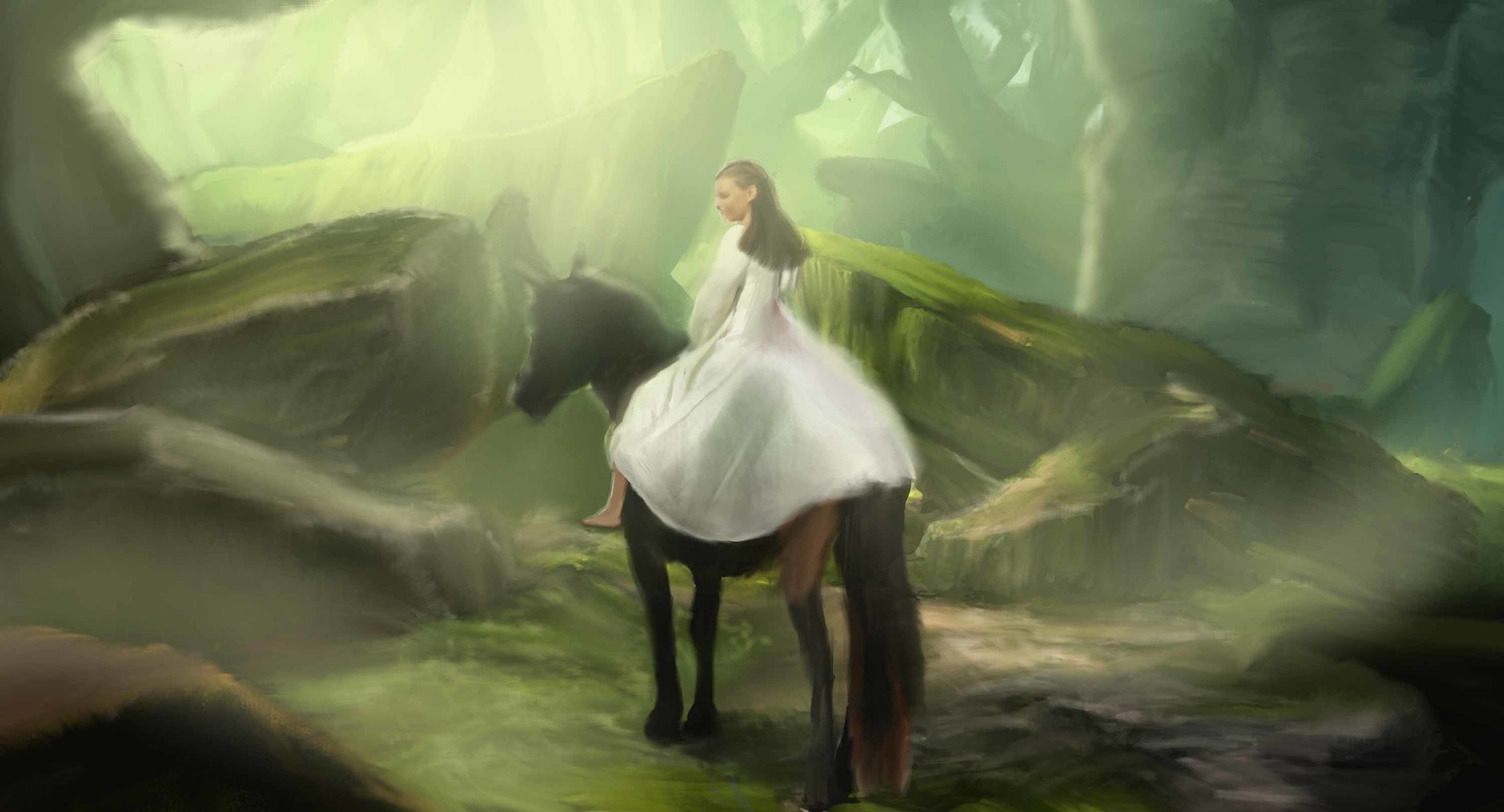 ArtStation - Mist Forest