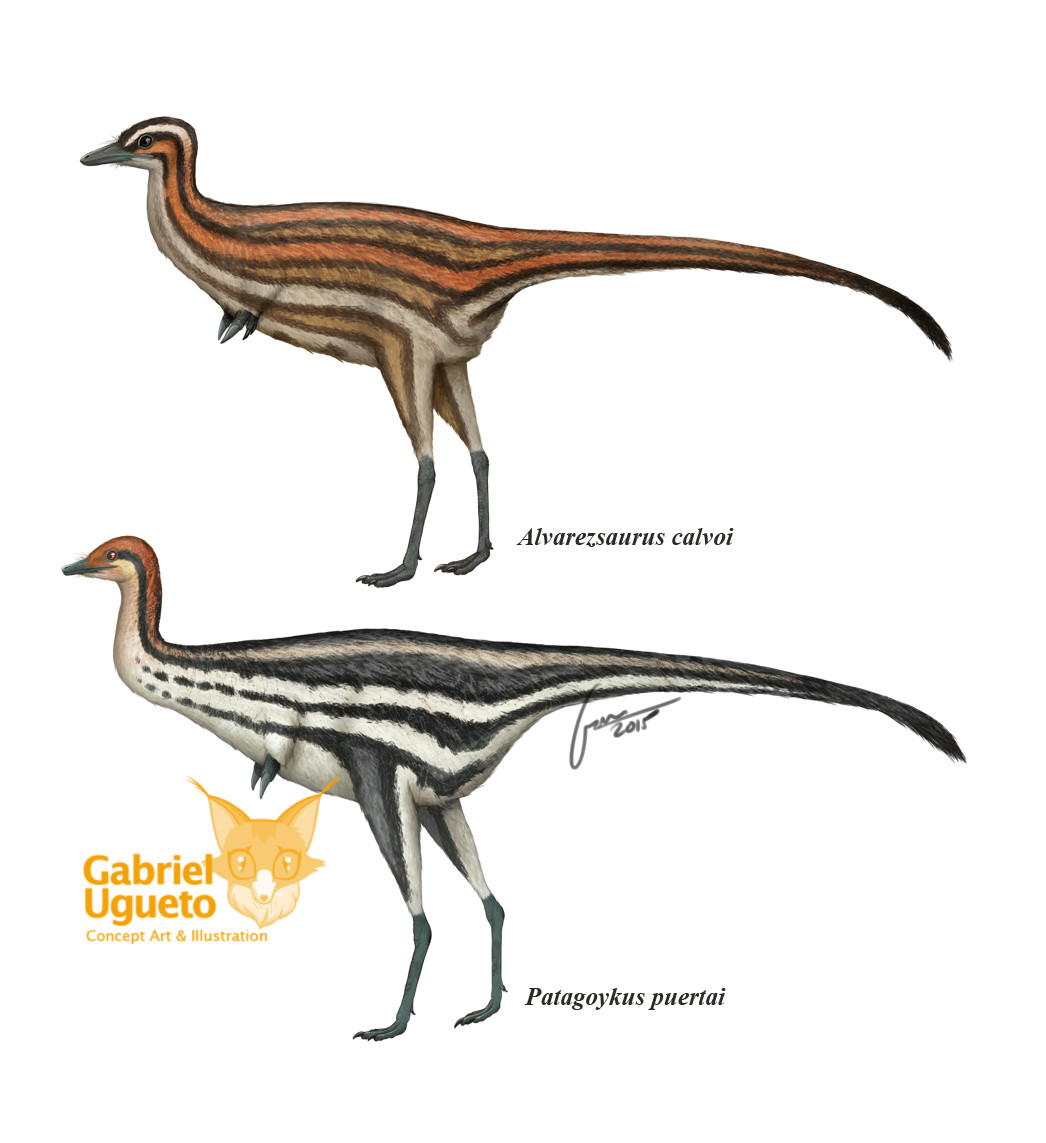 ArtStation - Alvarezaurid dinosaurs