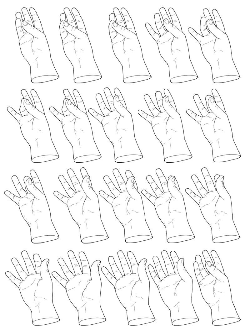 Victor el Bizarro - Hand´s rhythm animation