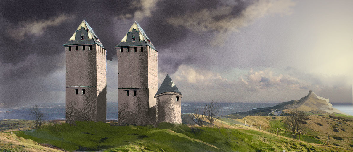 ArtStation - Two towers