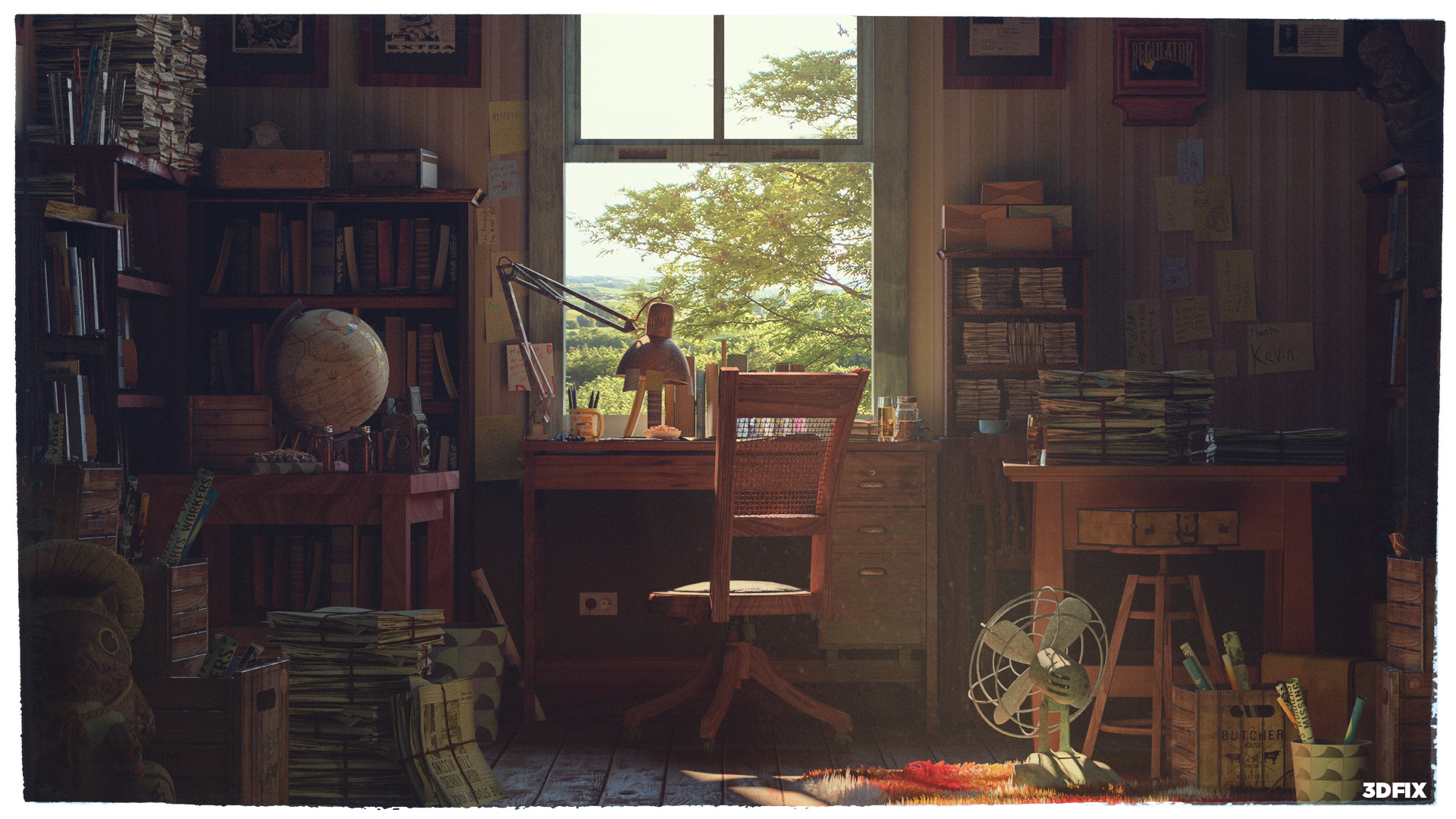 ArtStation - Vintage Study in Summer